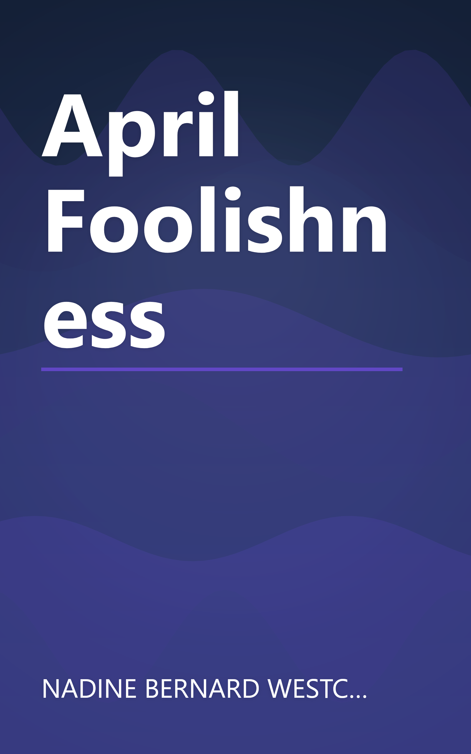 April Foolishness book cover