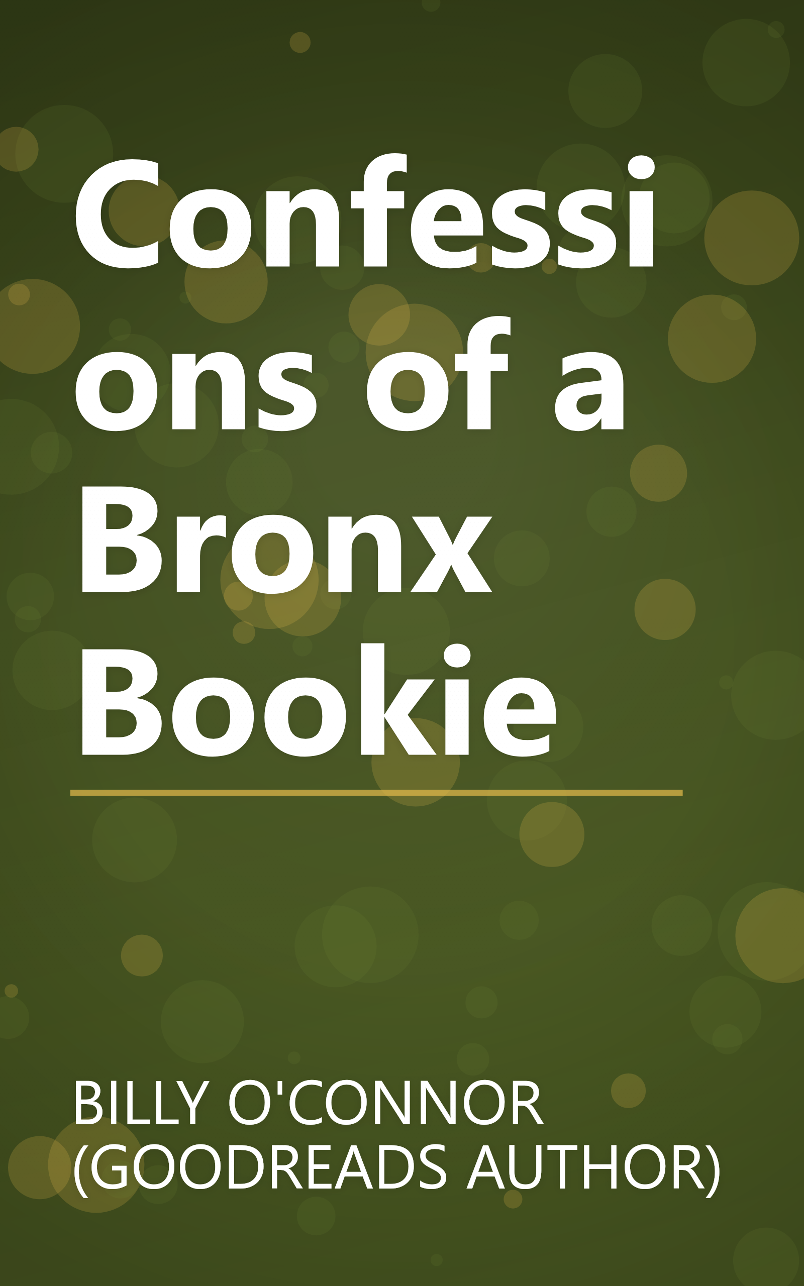 Confessions of a Bronx Bookie book cover
