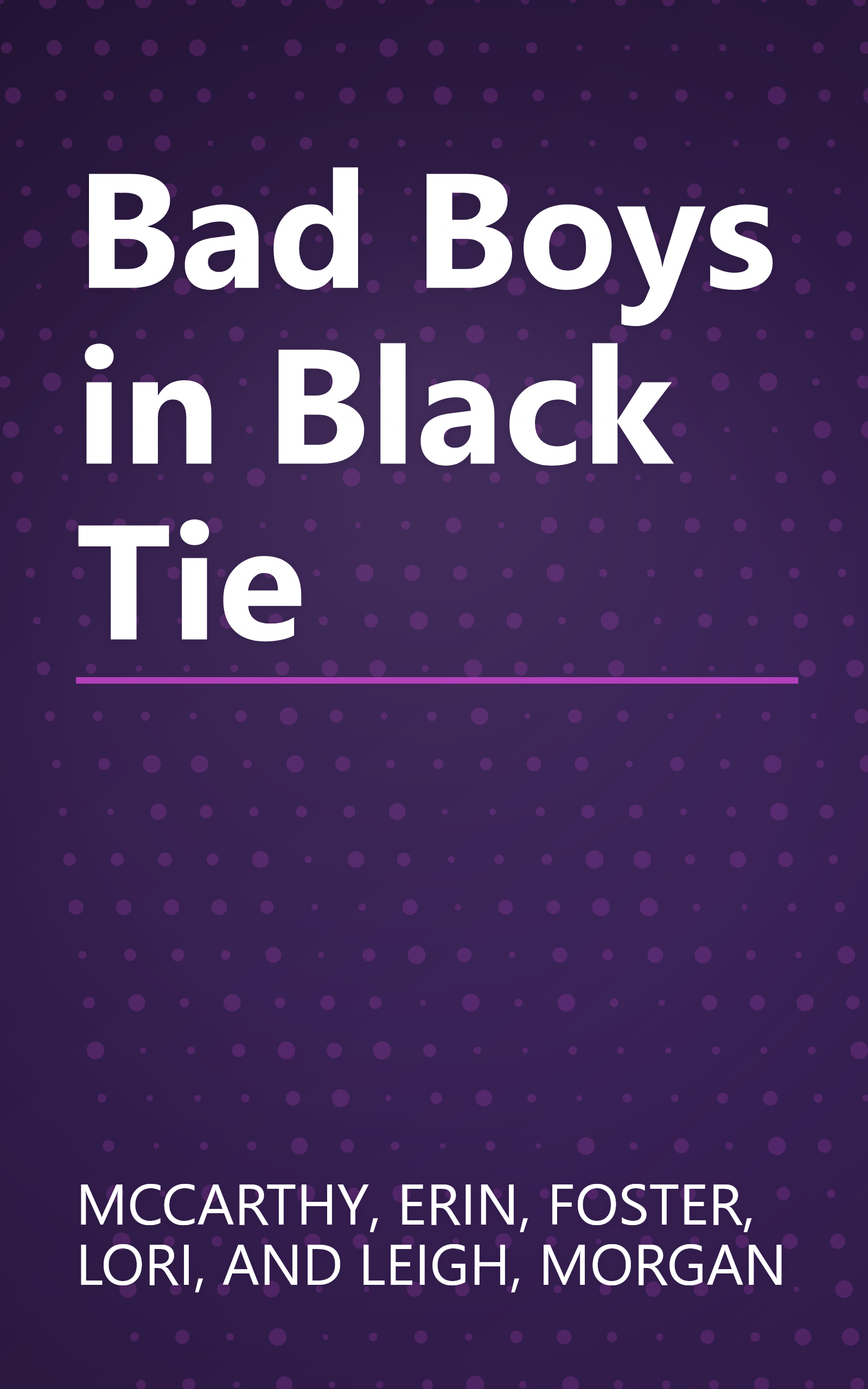 Bad Boys in Black Tie book cover