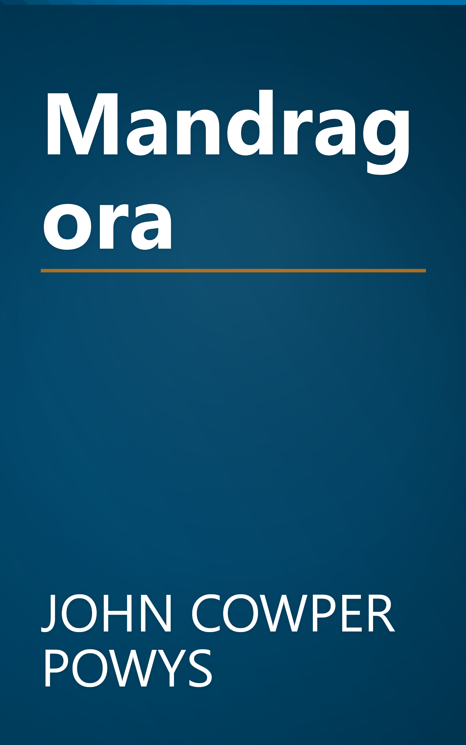 Mandragora book cover