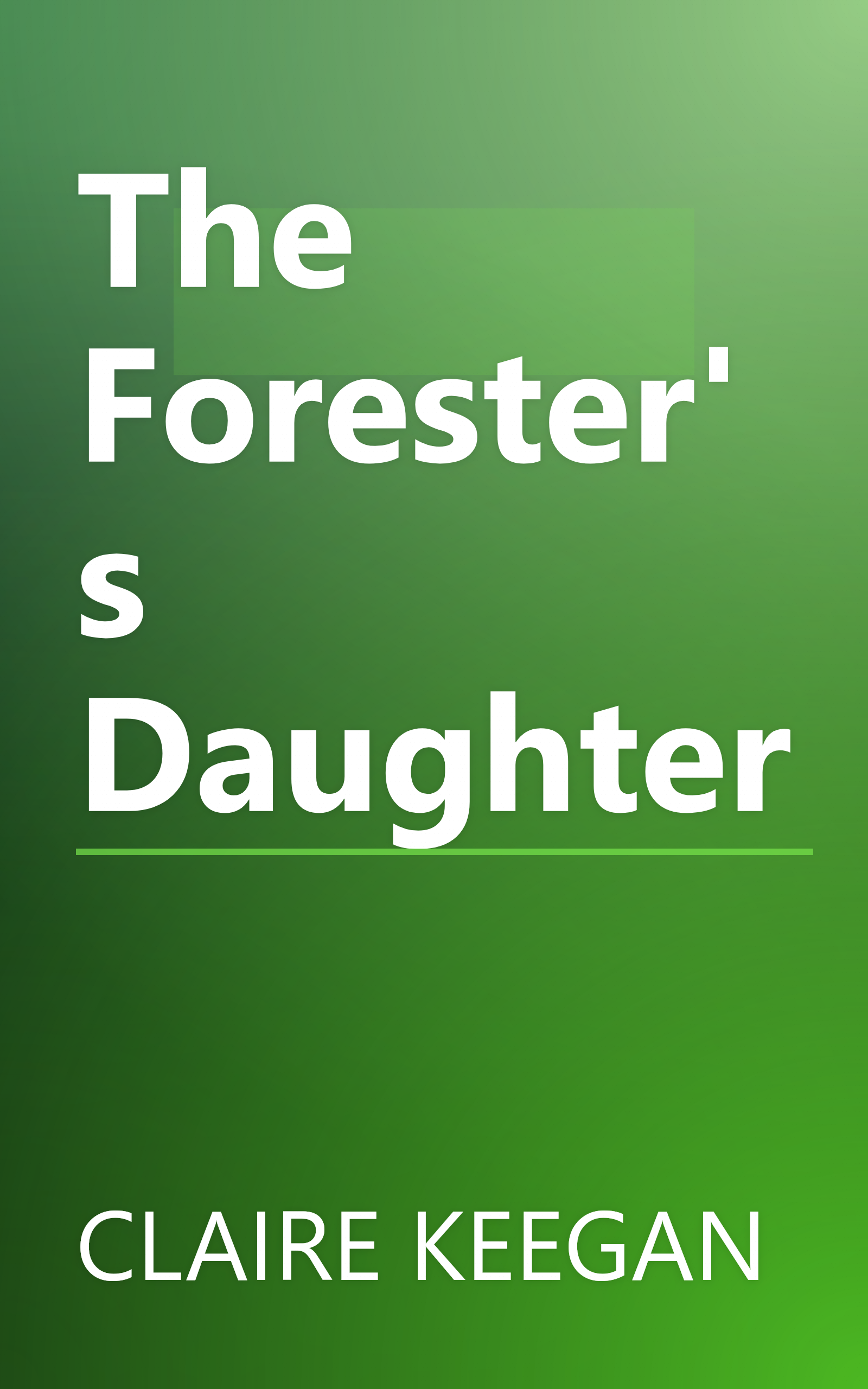 The Forester's Daughter book cover