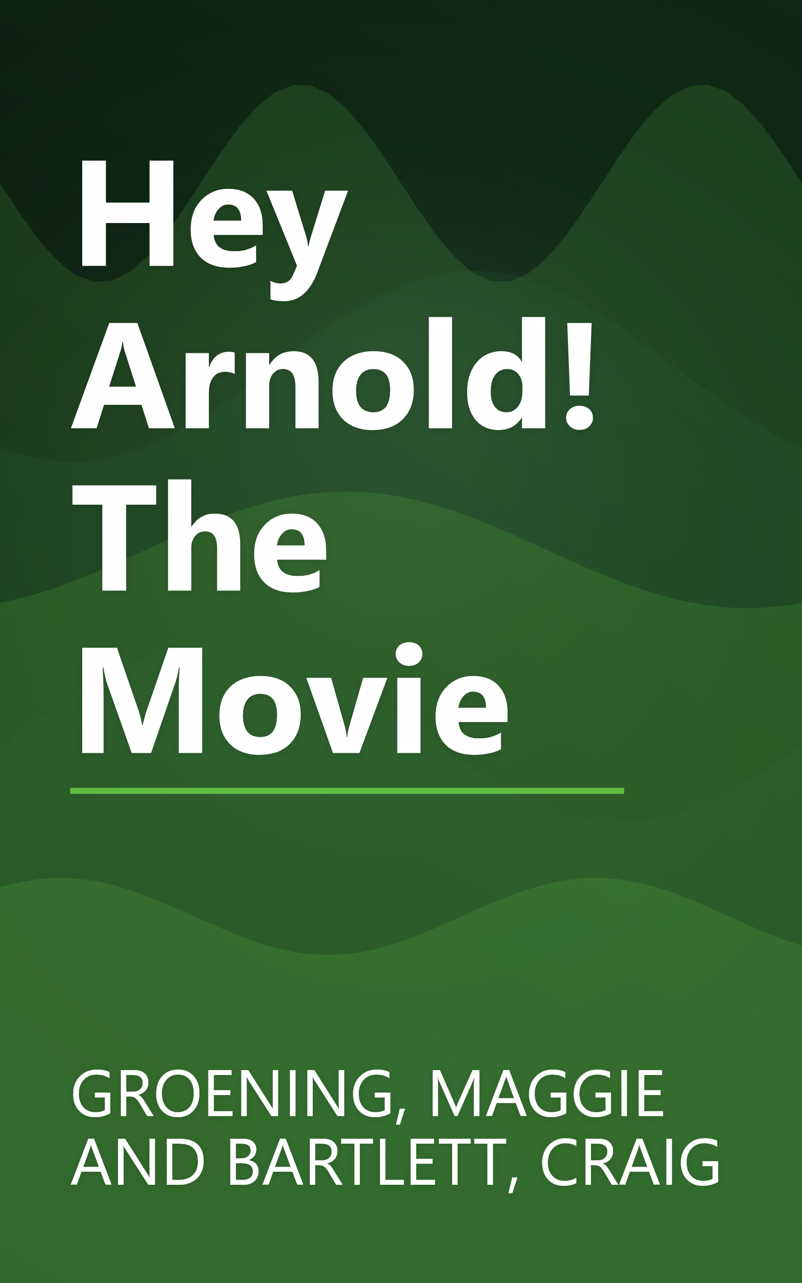 Hey Arnold! The Movie book cover
