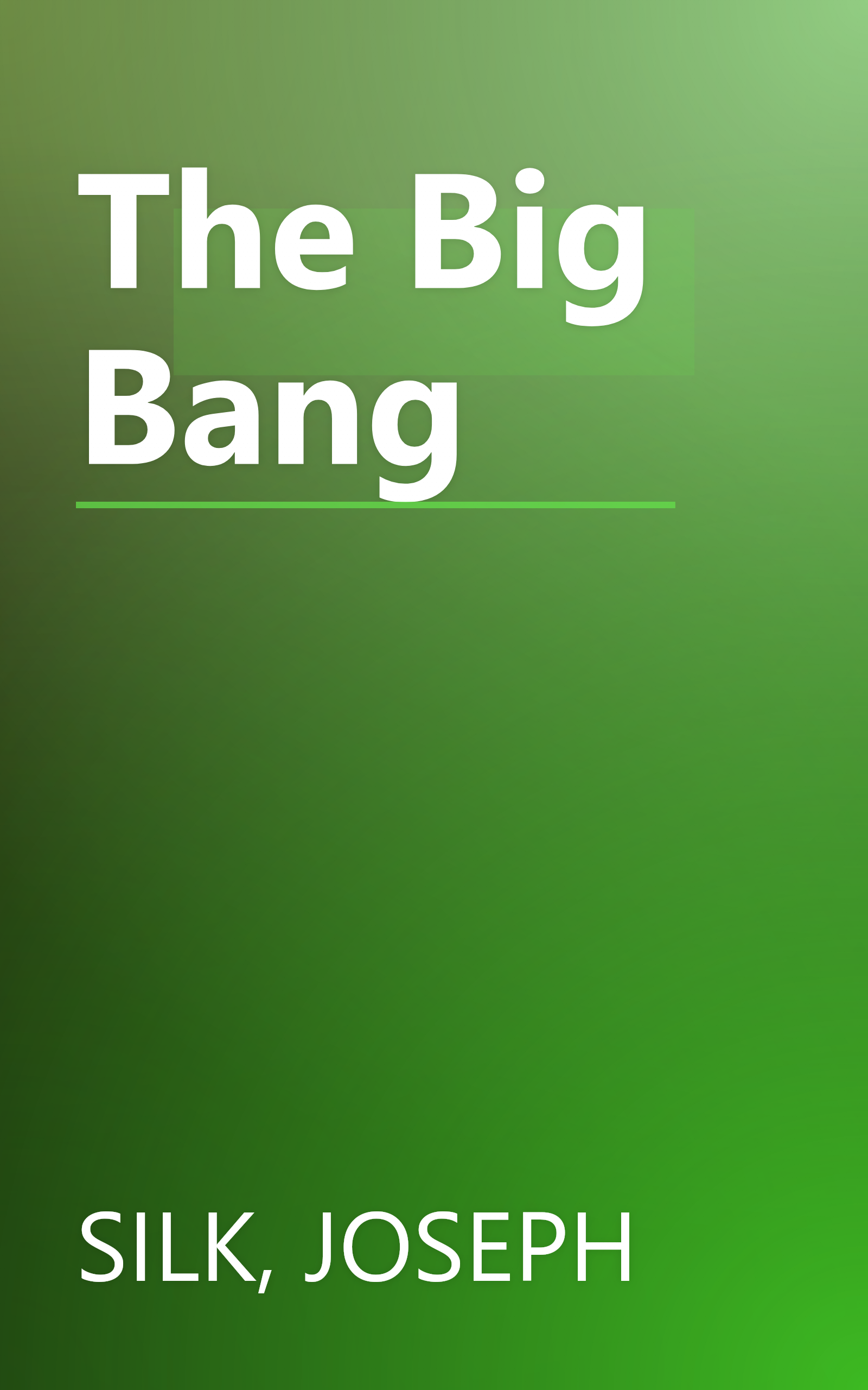 The Big Bang book cover