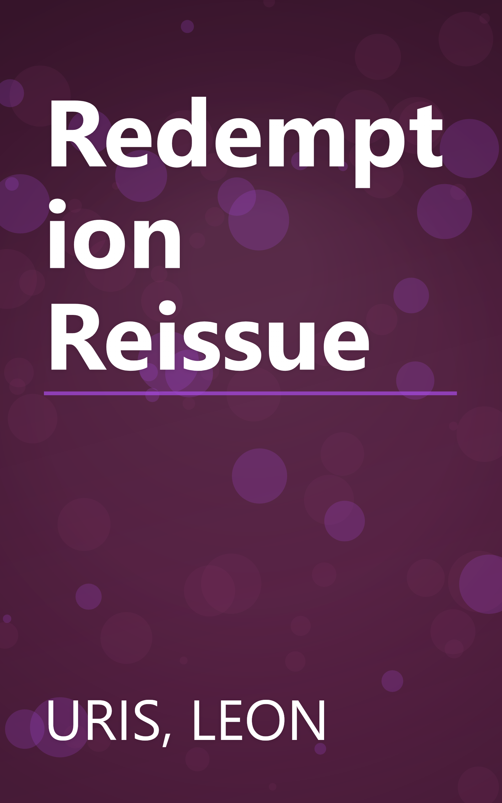 Redemption Reissue book cover