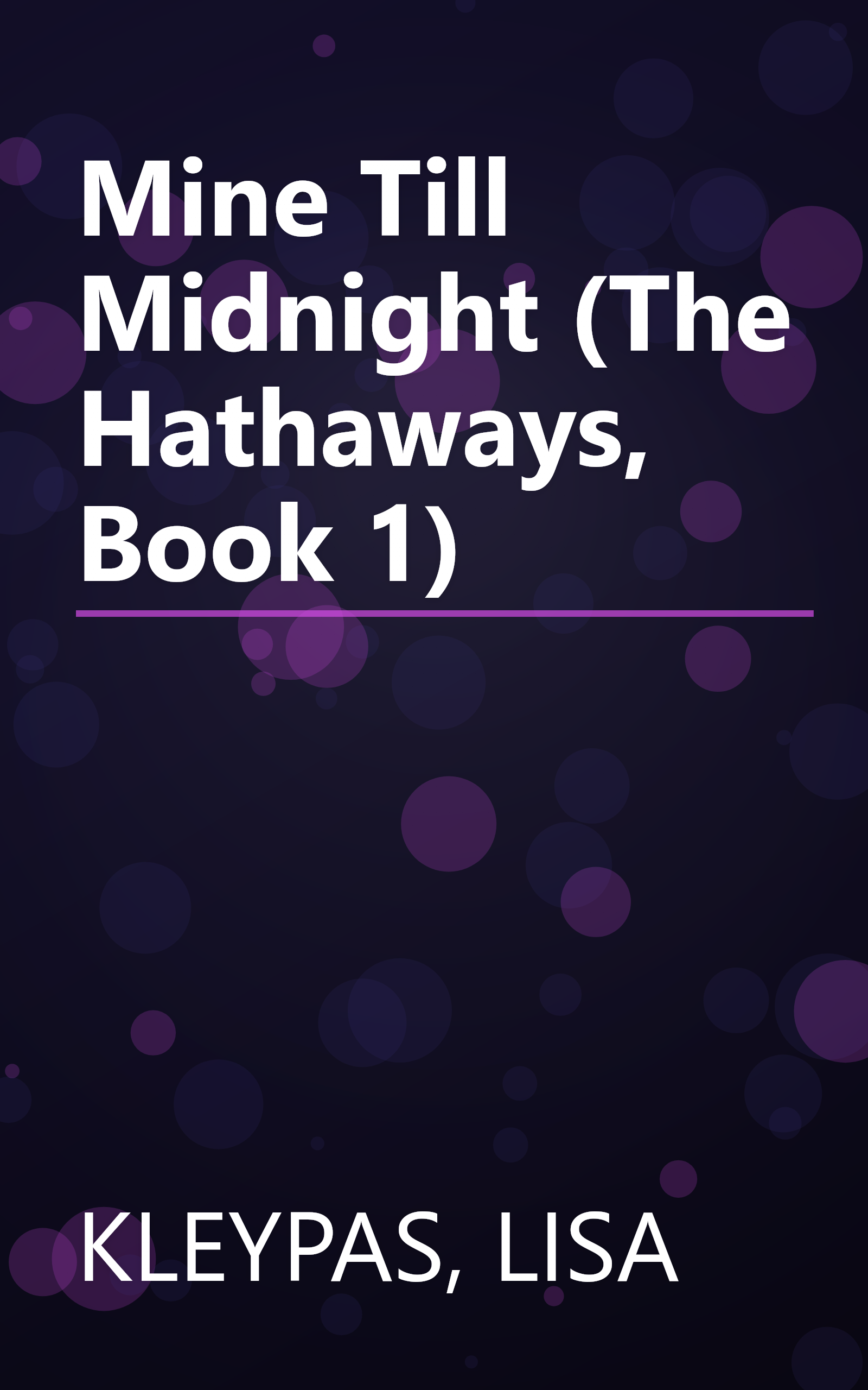 Mine Till Midnight (The Hathaways, Book 1) book cover