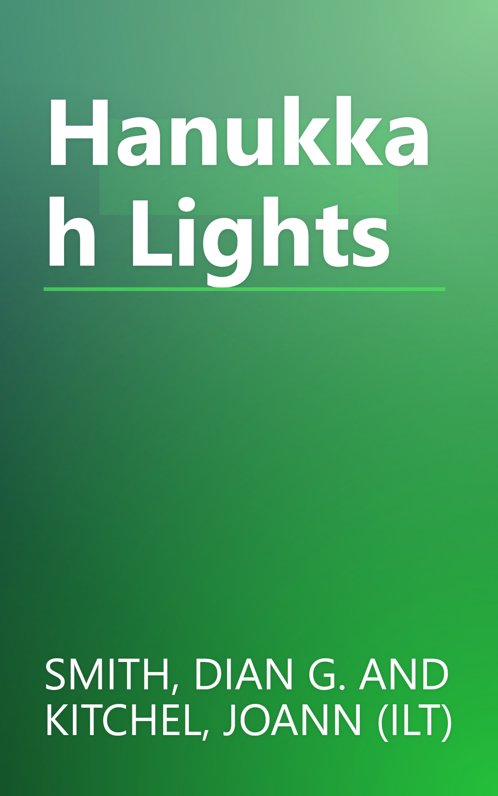 Hanukkah Lights book cover