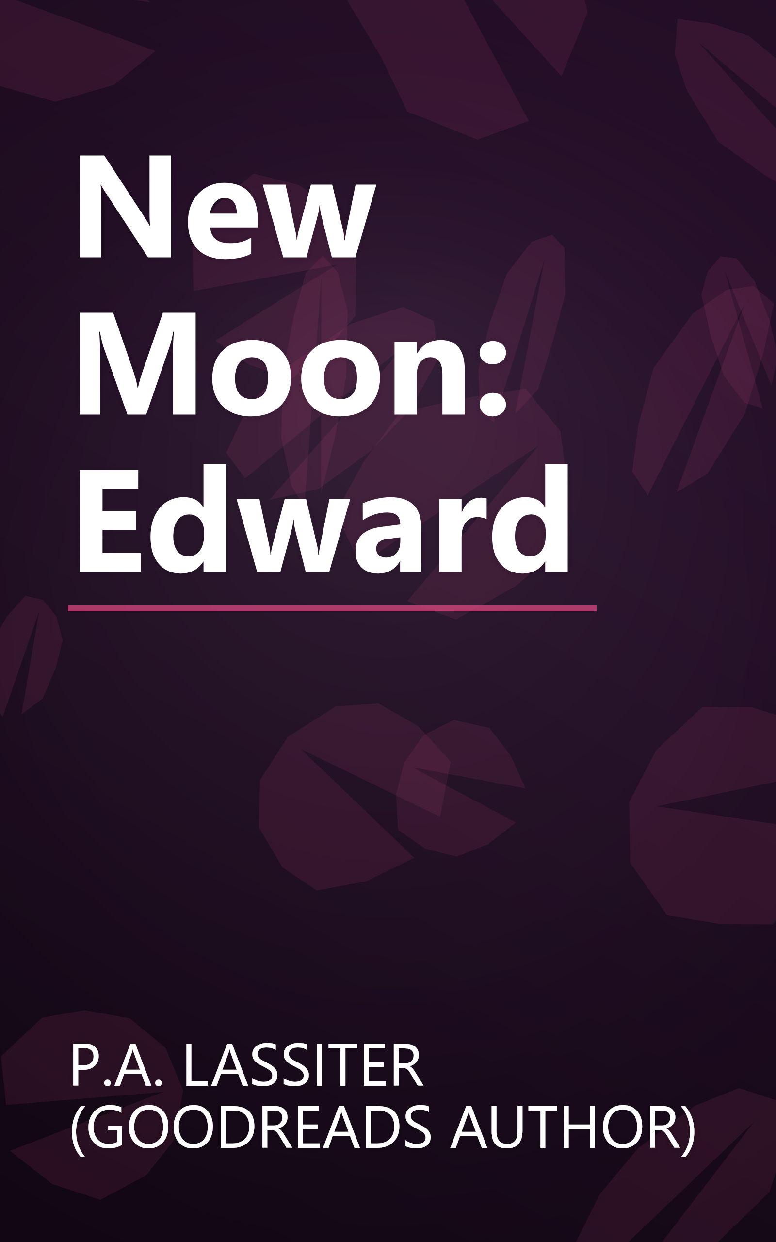 New Moon: Edward book cover