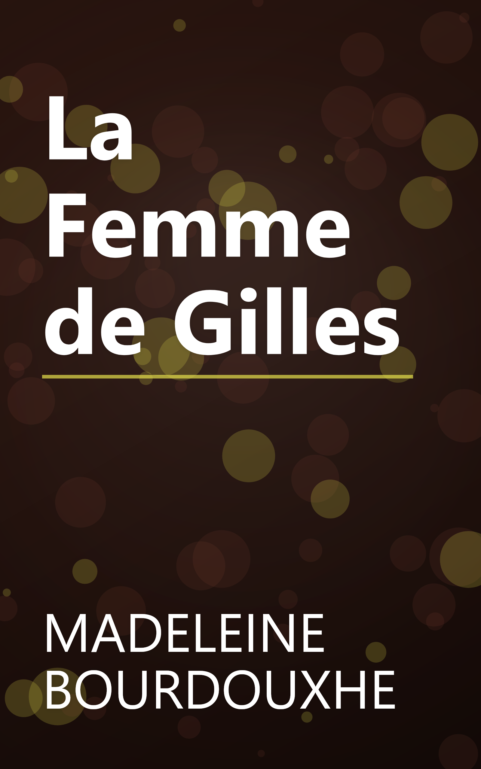 La Femme de Gilles book cover