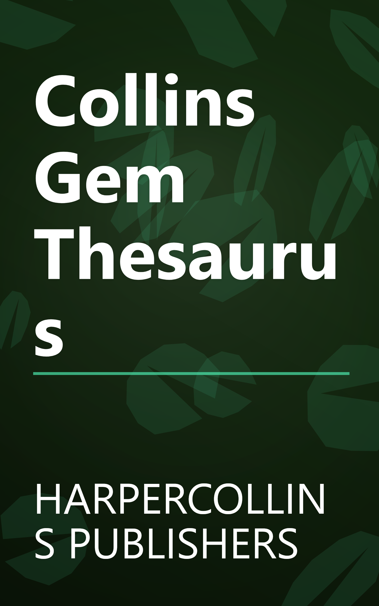 Collins Gem Thesaurus book cover