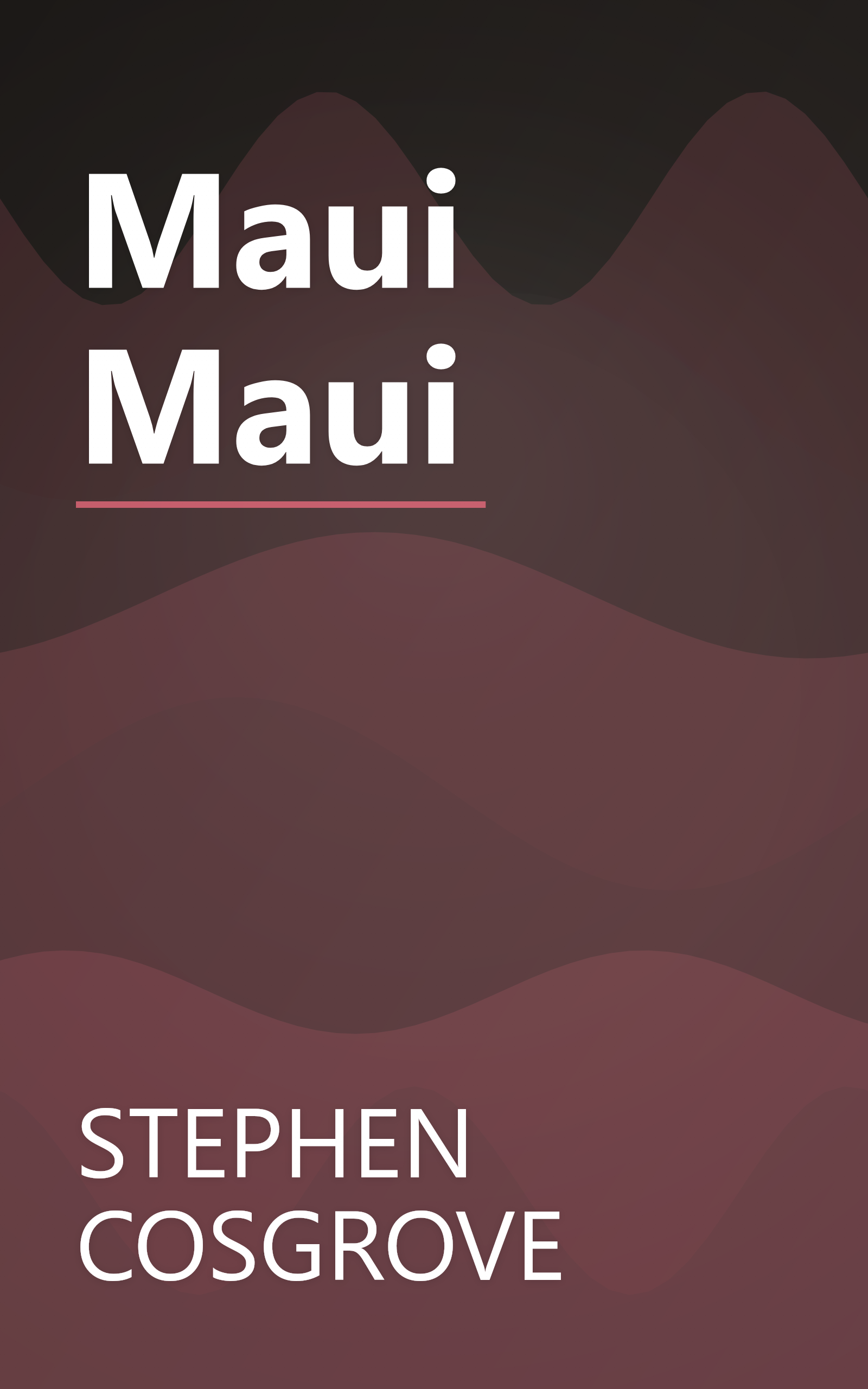 Maui Maui book cover