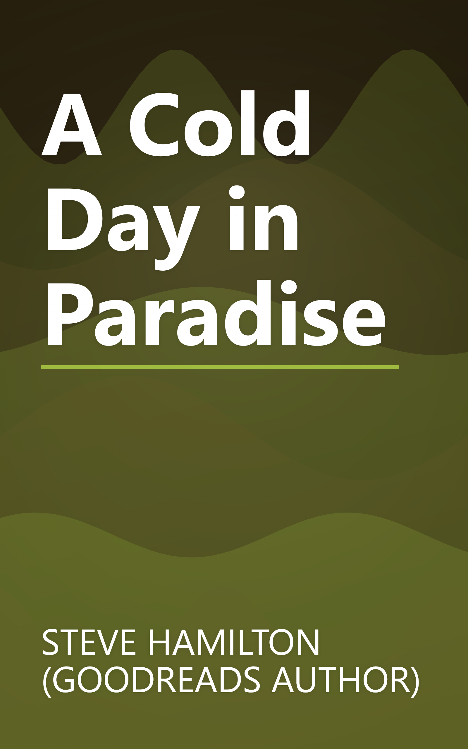 A Cold Day in Paradise book cover