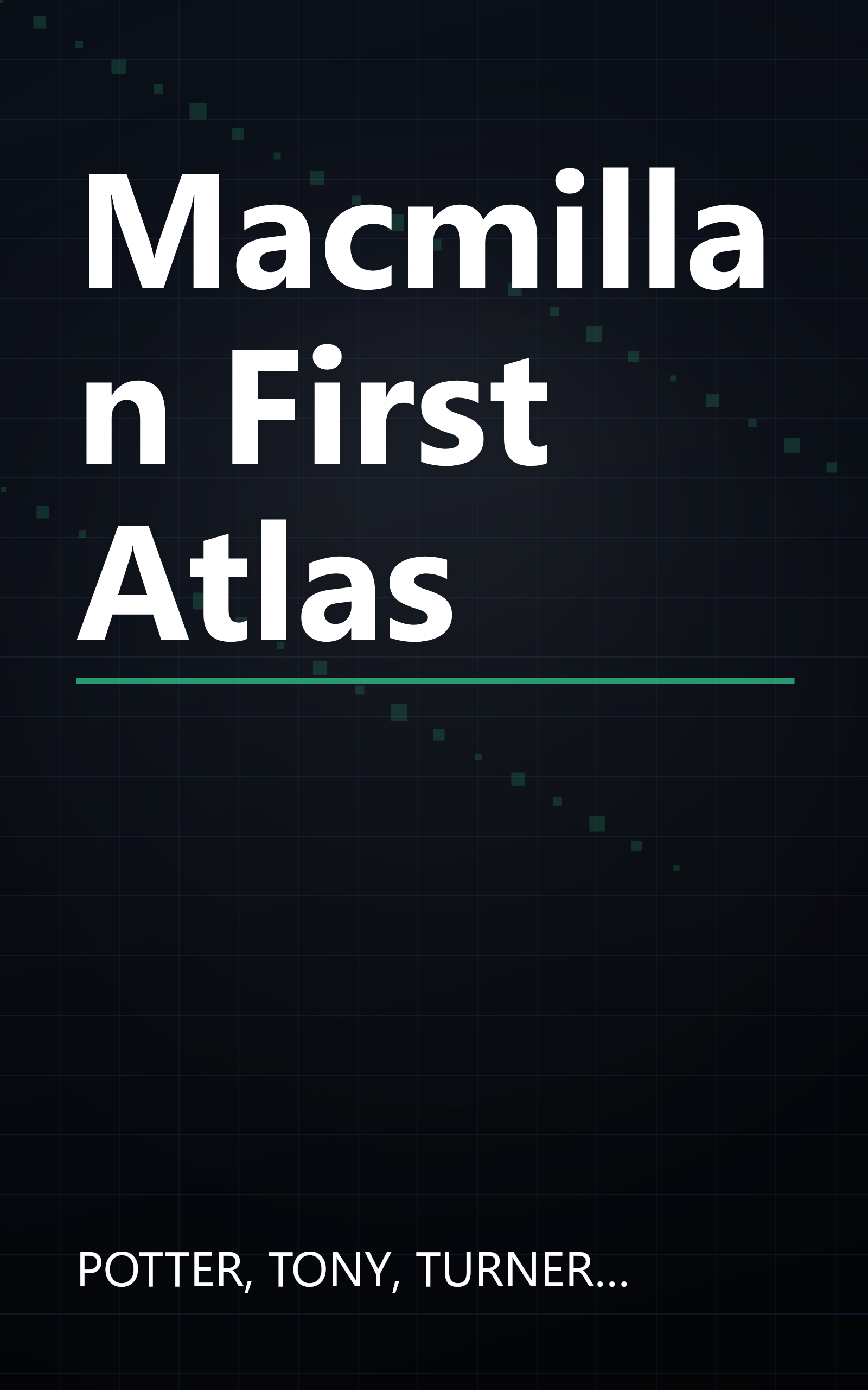 Macmillan First Atlas book cover