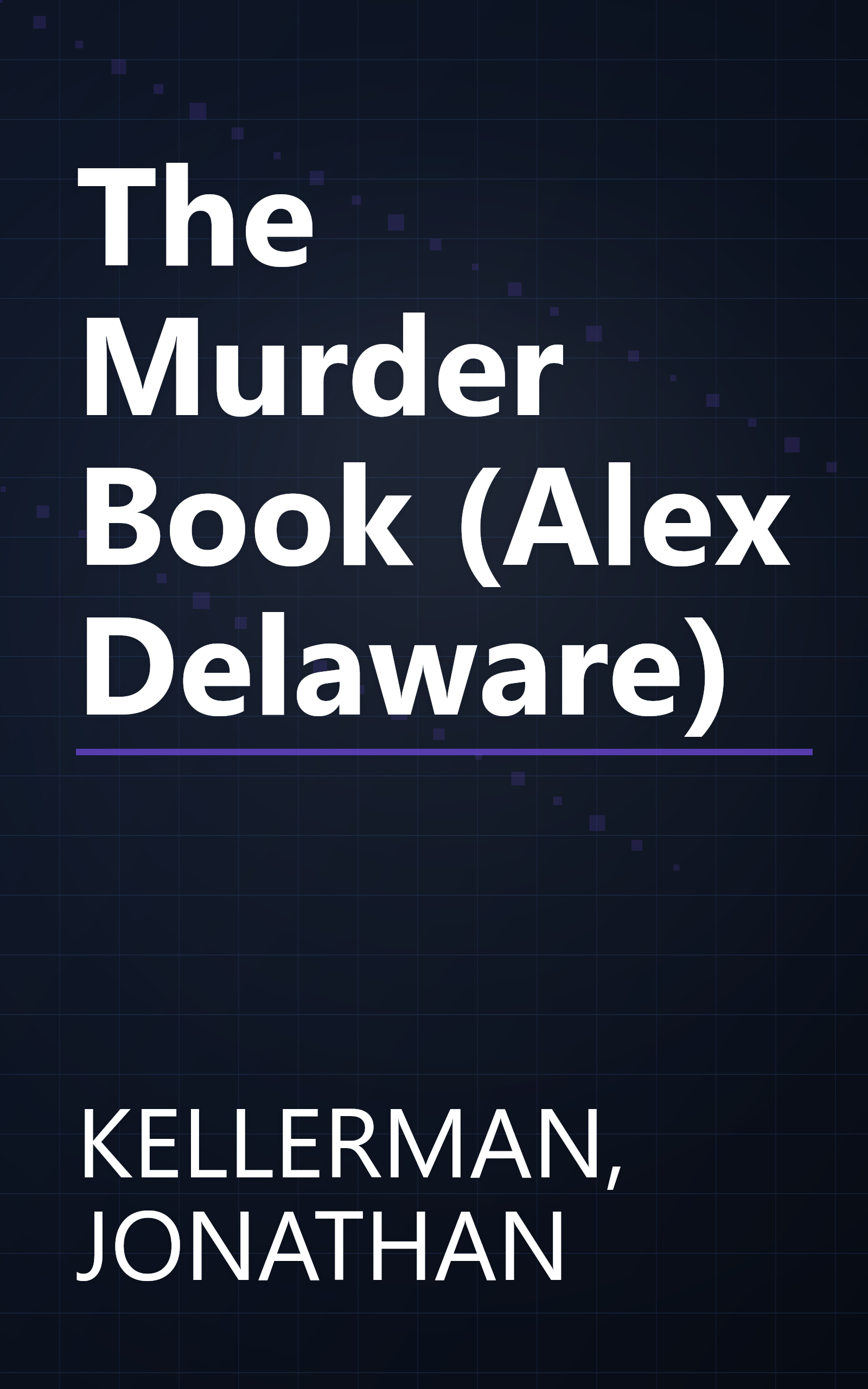 The Murder Book (Alex Delaware) book cover
