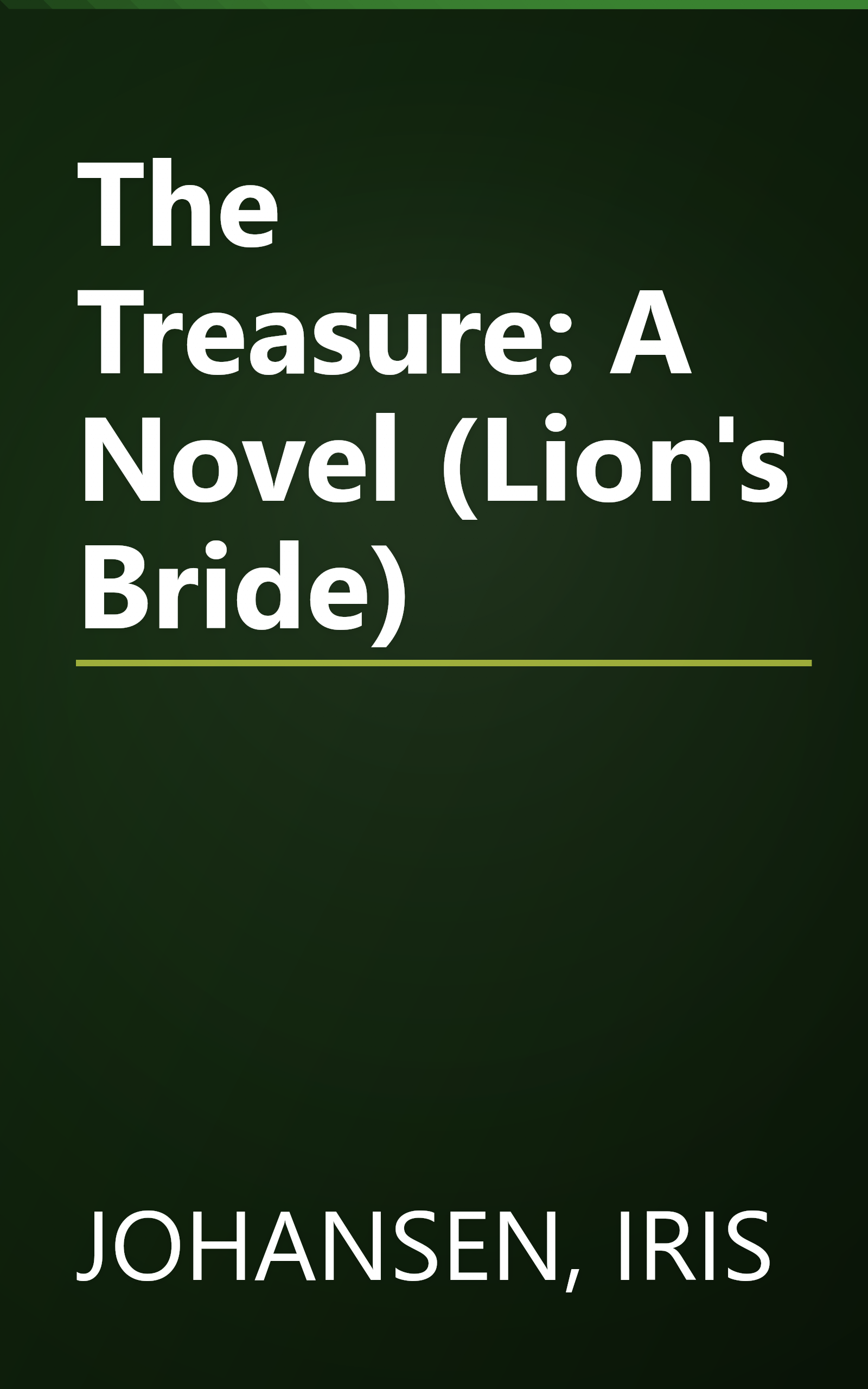 The Treasure: A Novel (Lion's Bride) book cover