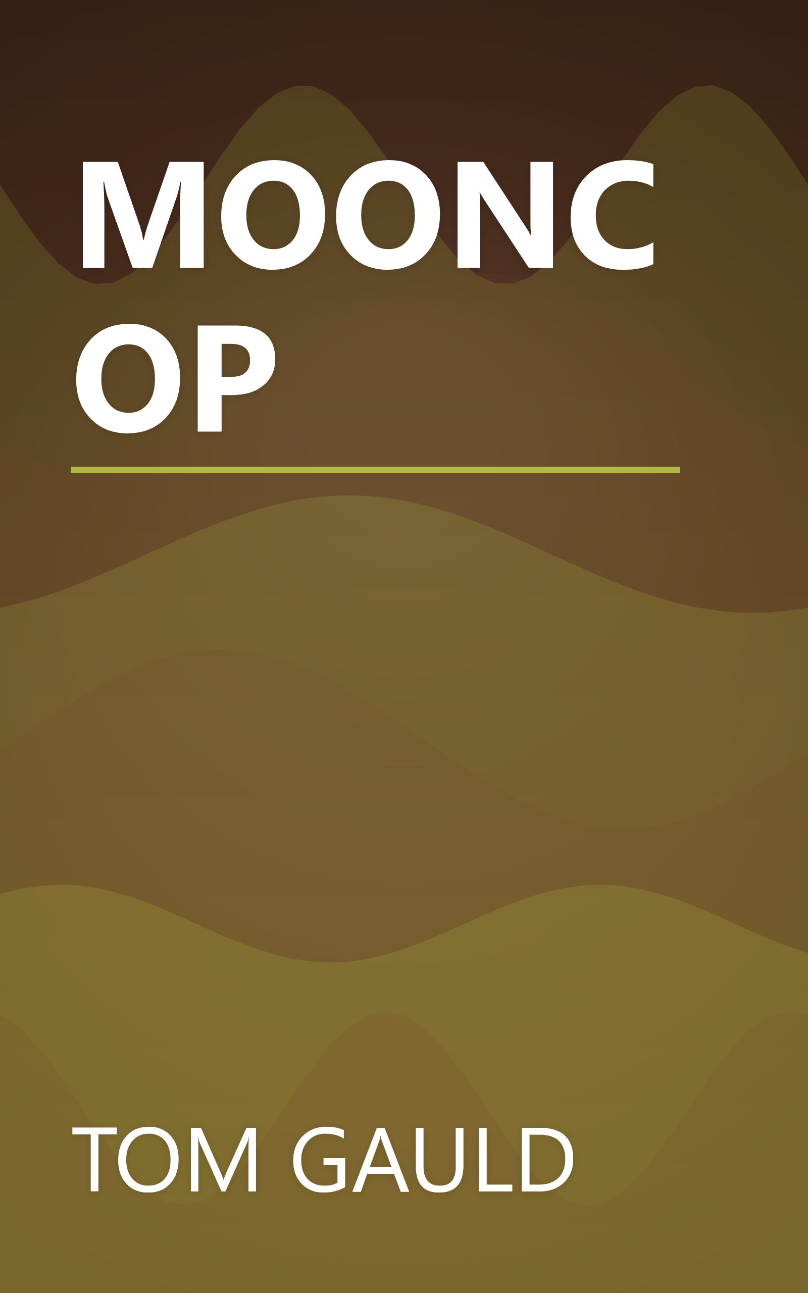 MOONCOP book cover