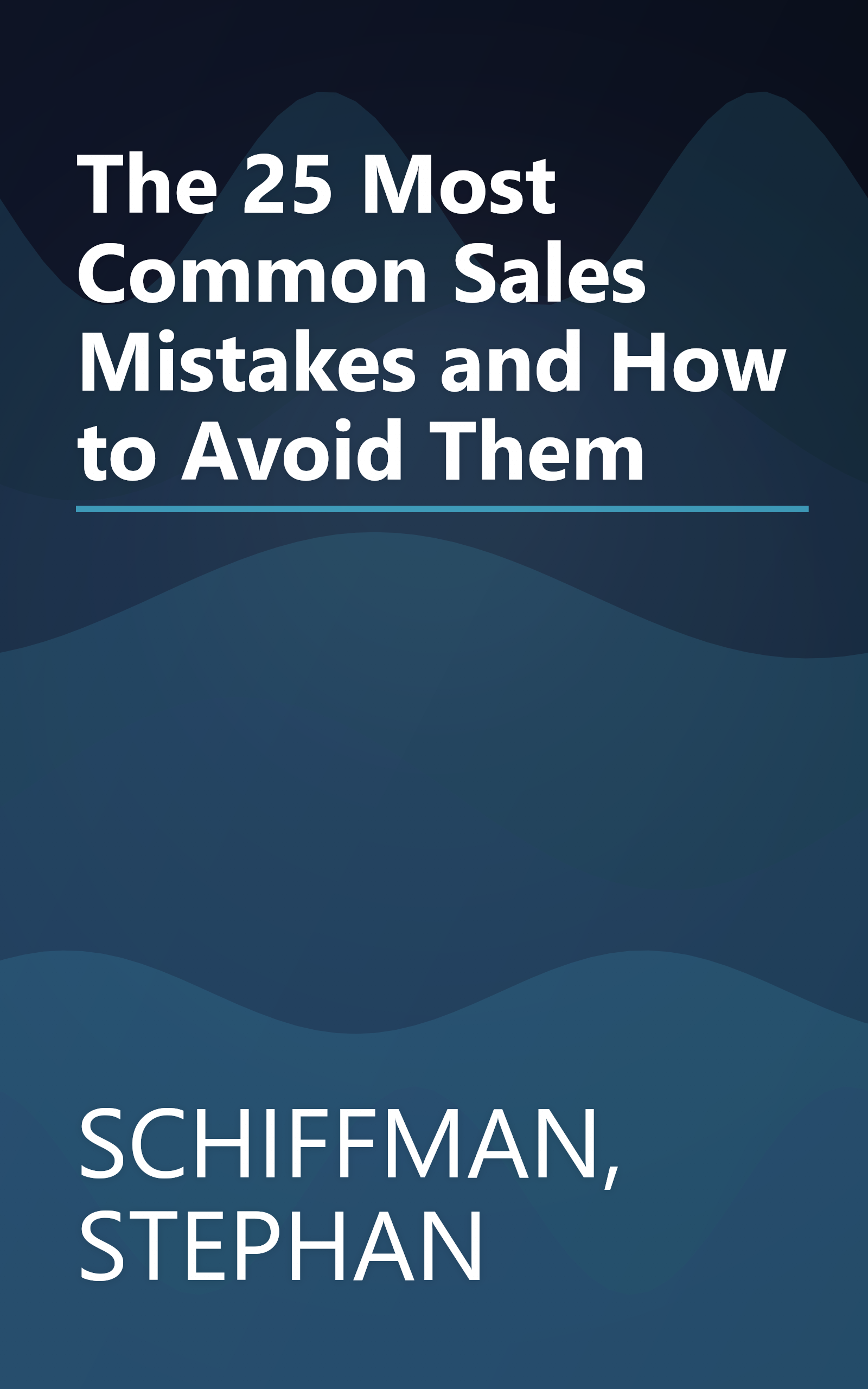 The 25 Most Common Sales Mistakes and How to Avoid Them book cover