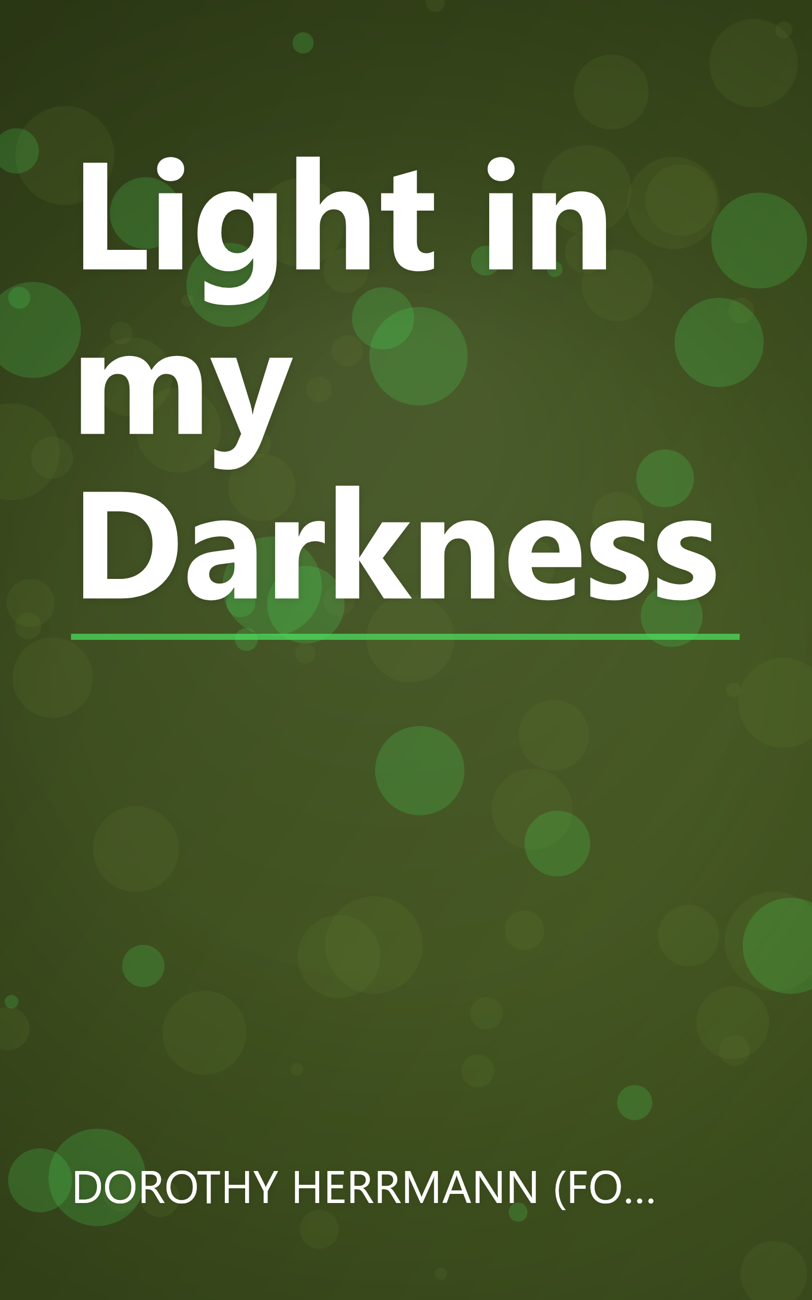 Light in my Darkness book cover