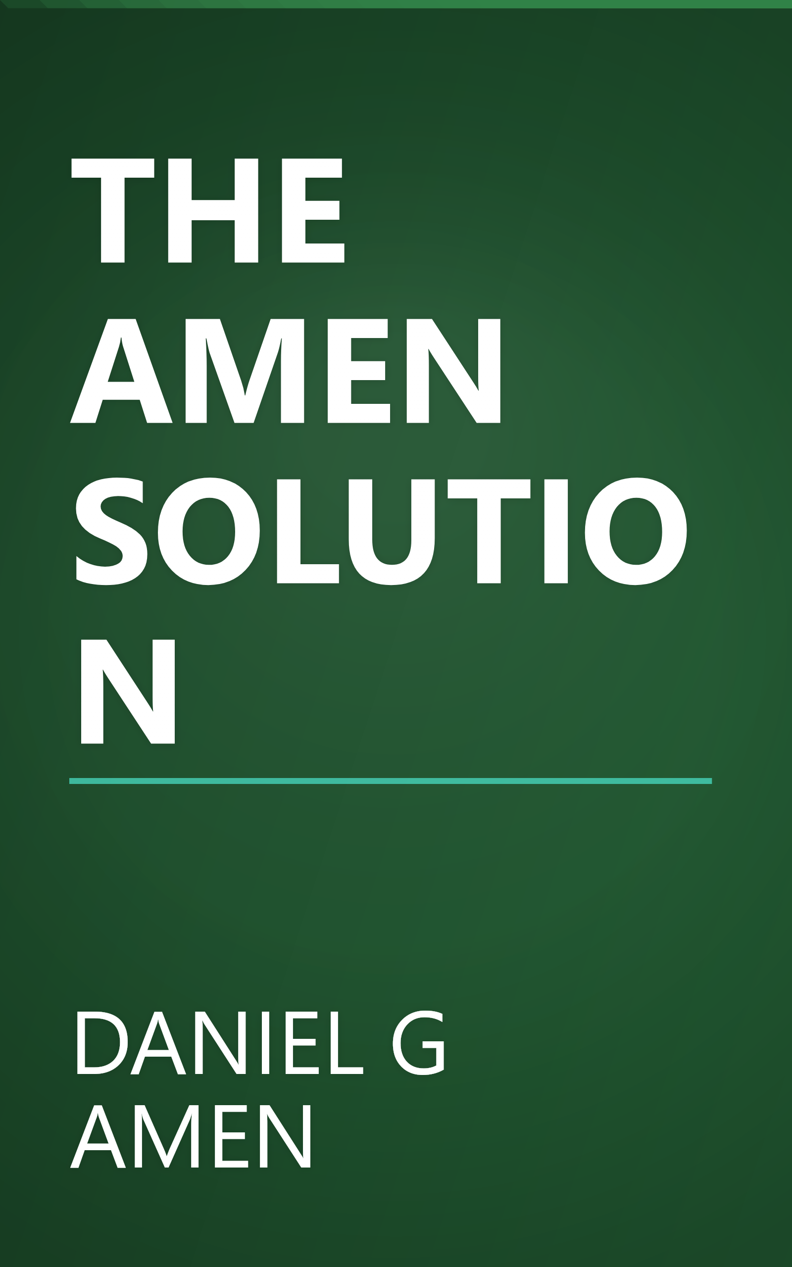 THE AMEN SOLUTION book cover