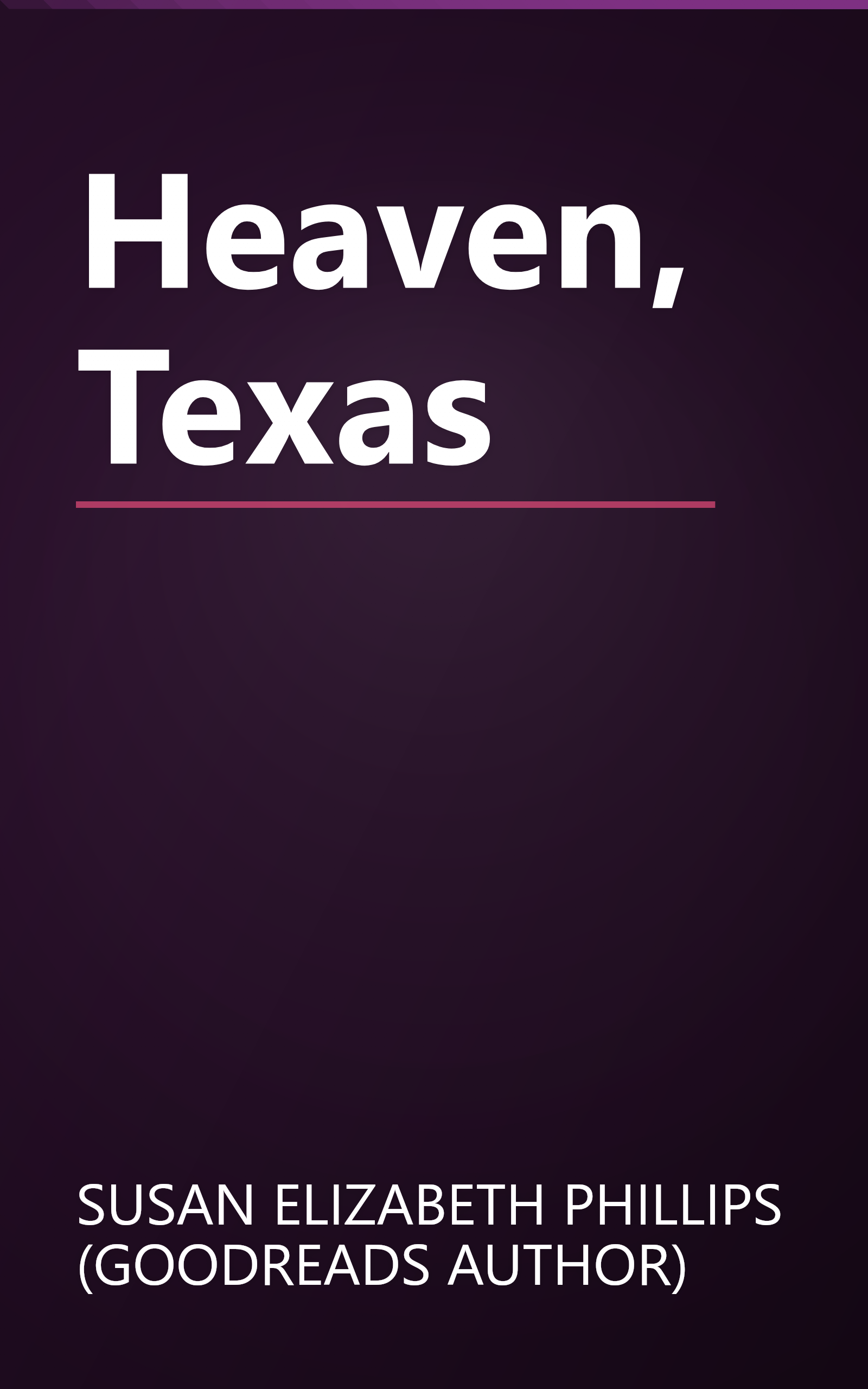 Heaven, Texas book cover