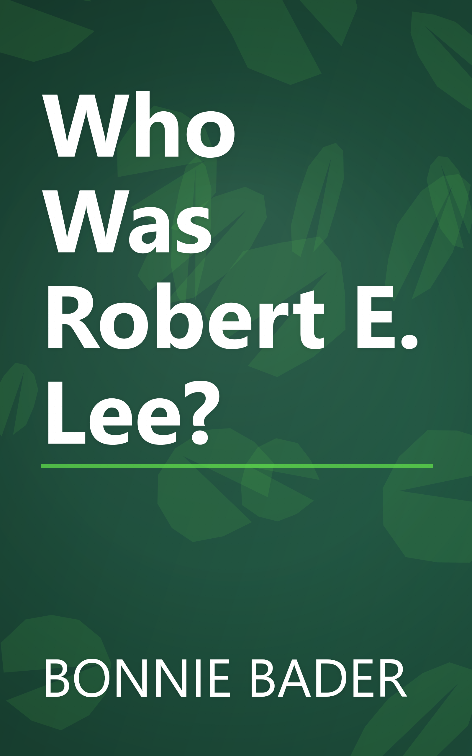 Who Was Robert E. Lee? book cover