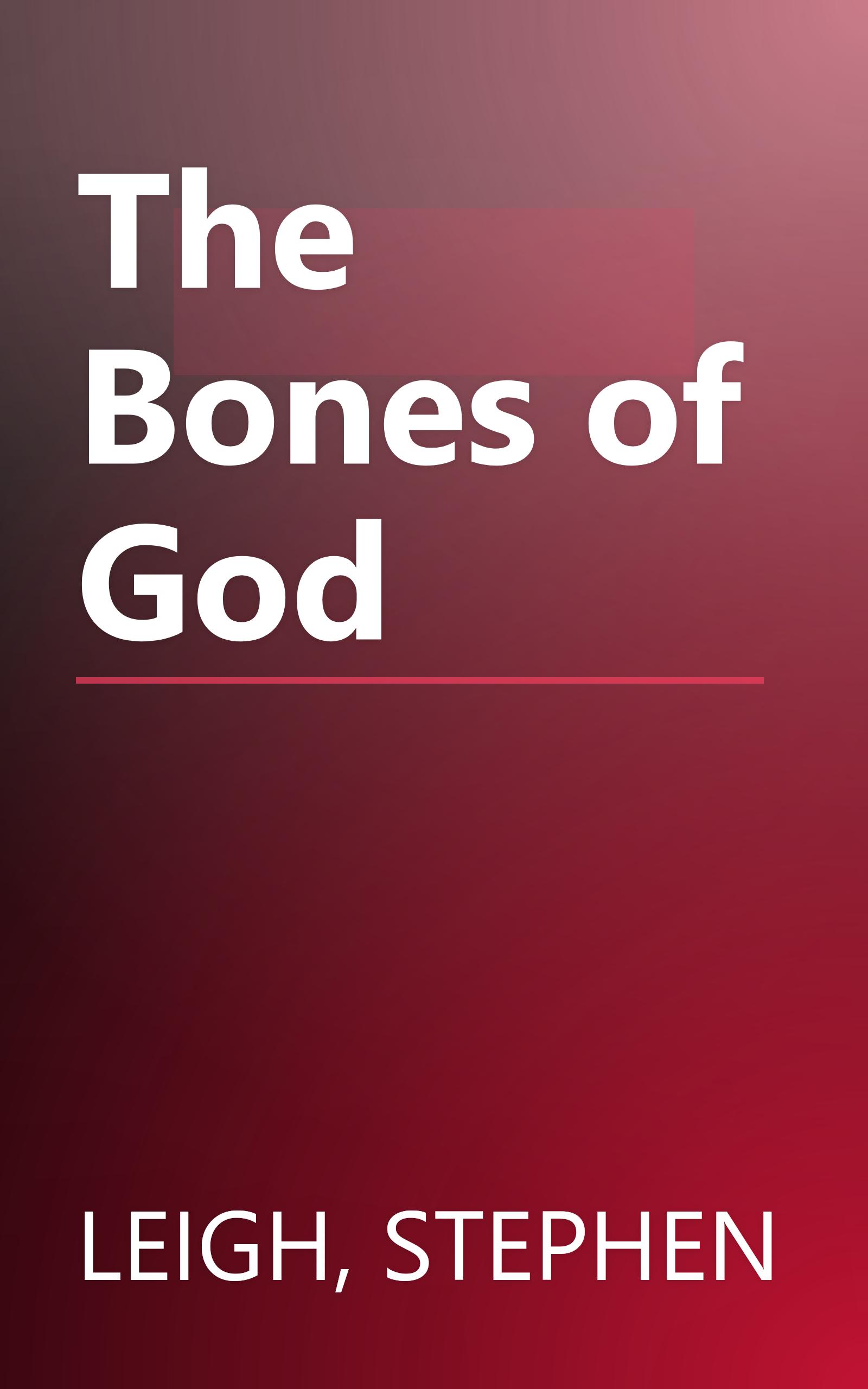 The Bones of God book cover