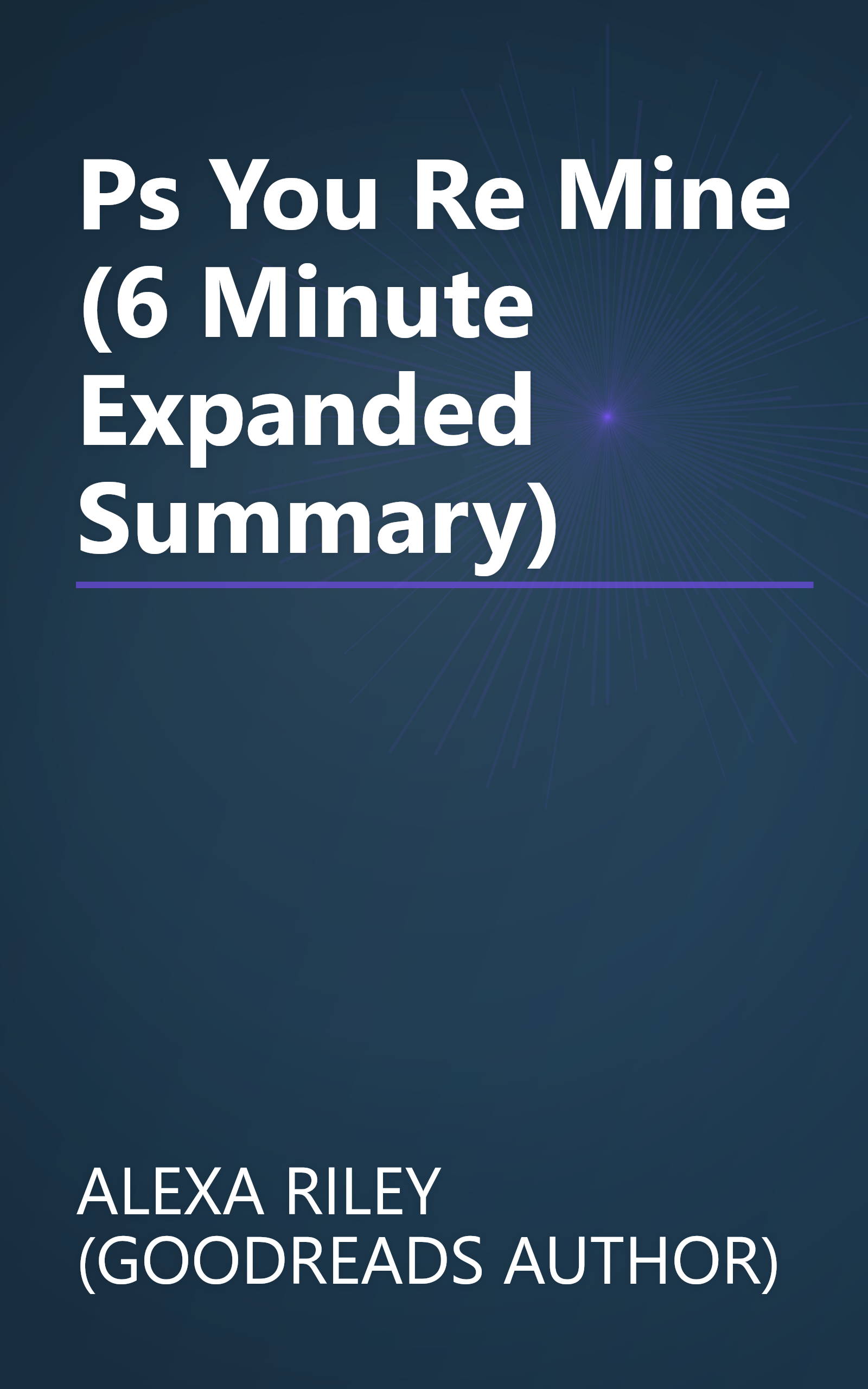 Ps    You Re Mine (6 Minute   Expanded Summary) book cover