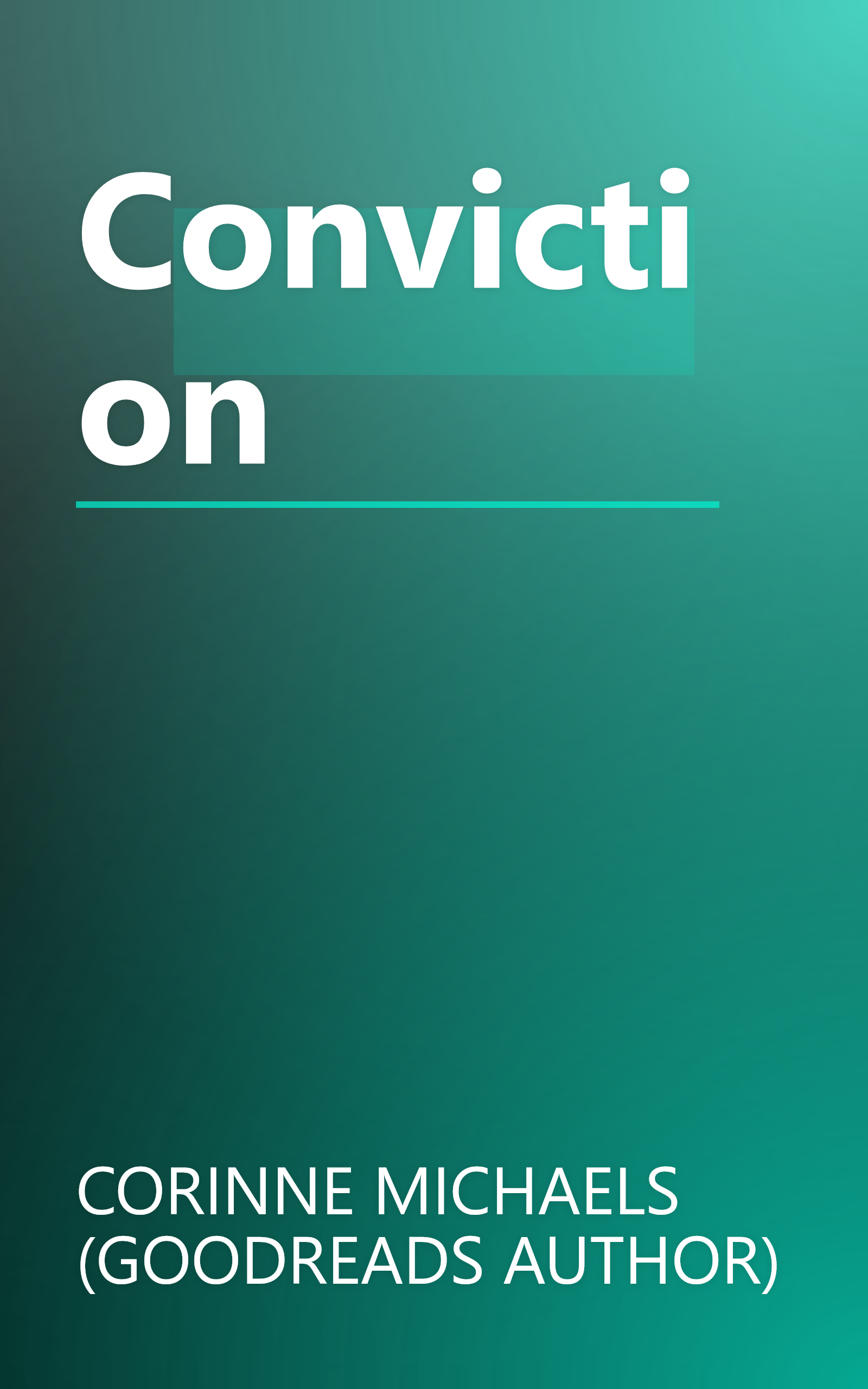 Conviction book cover