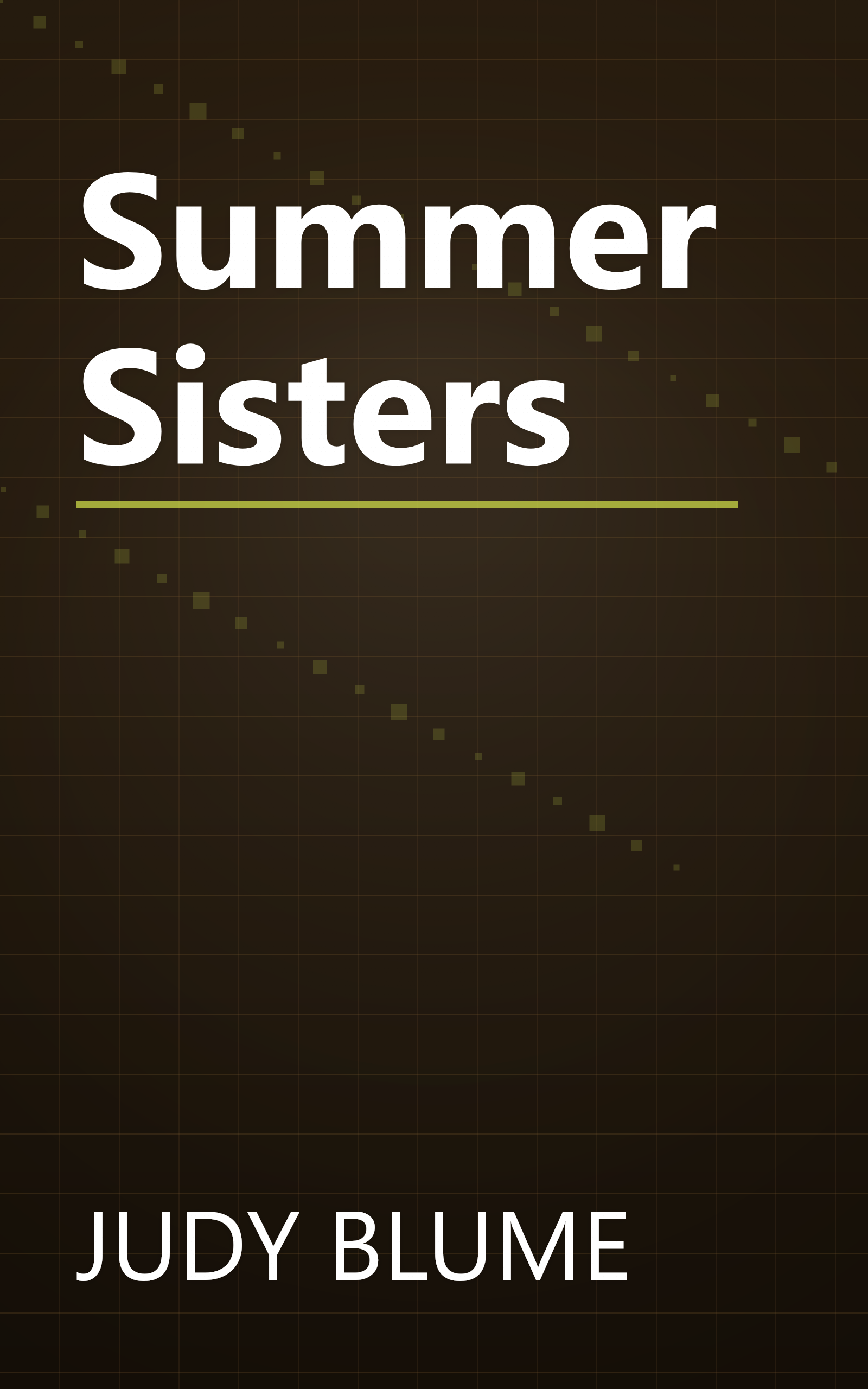 Summer Sisters book cover