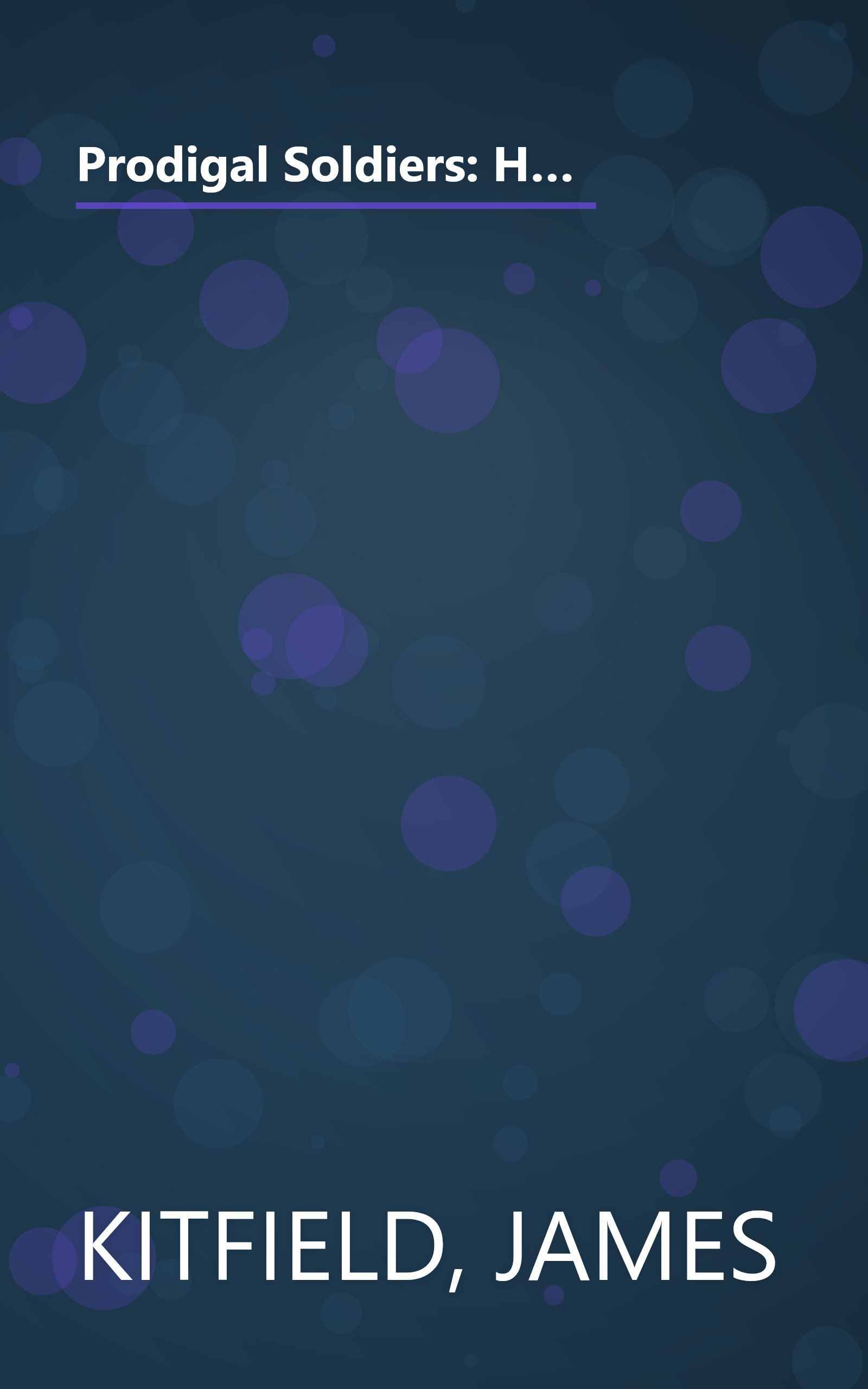 Prodigal Soldiers: How the Generation of Officers Born of Vietnam Revolutionized the American Style of War (An AUSA Institute of Land Warfare book) book cover