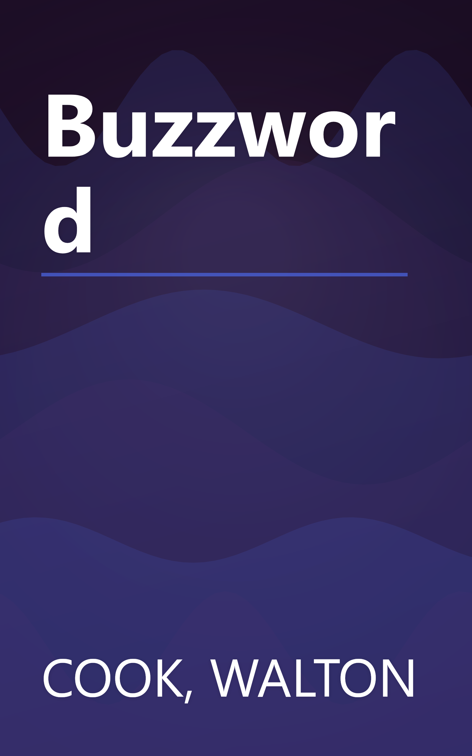 Buzzword book cover