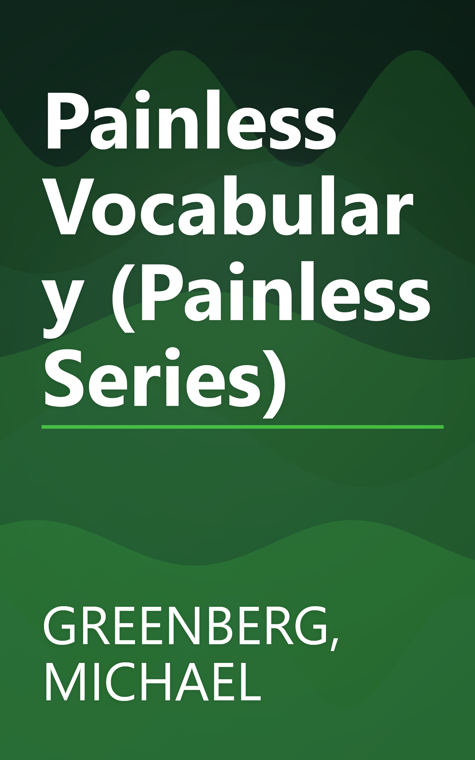 Painless Vocabulary (Painless Series) book cover
