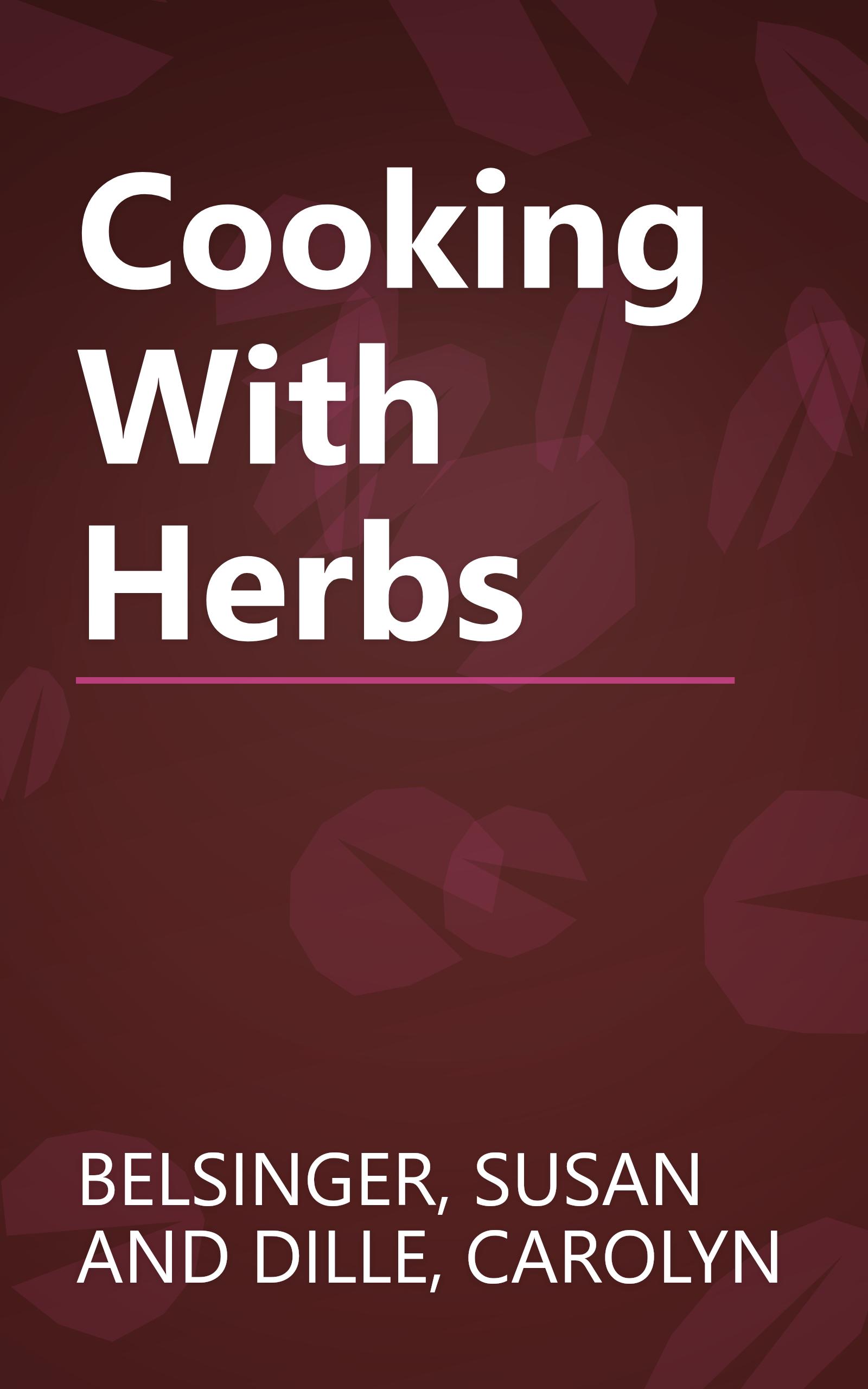 Cooking With Herbs book cover