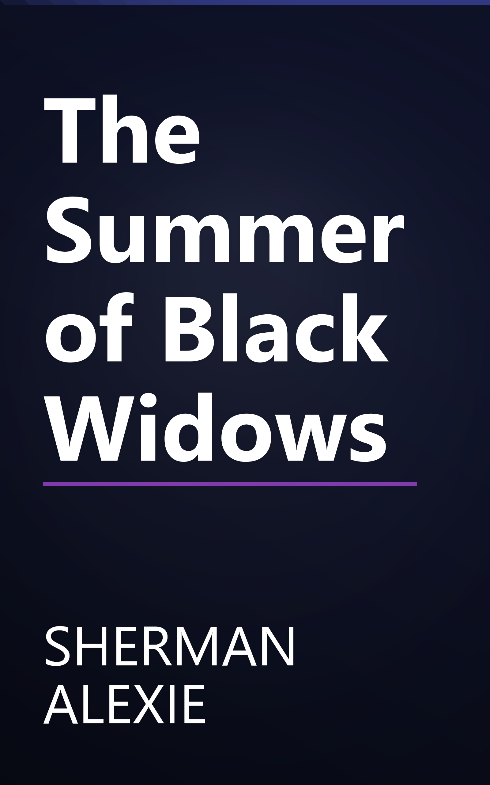 The Summer of Black Widows book cover