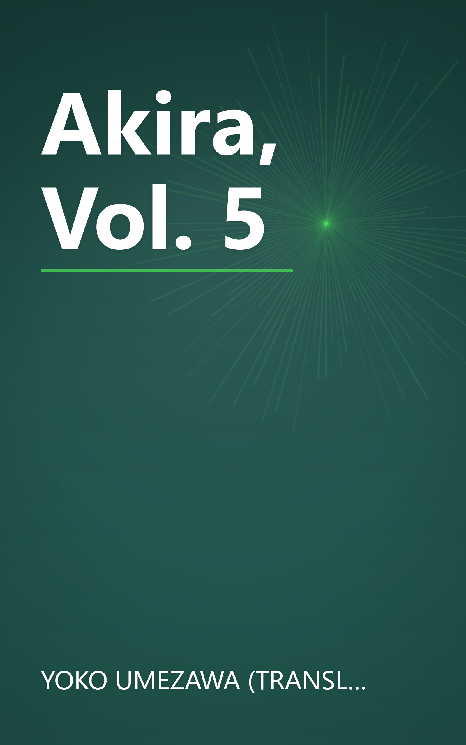 Akira, Vol. 5 book cover