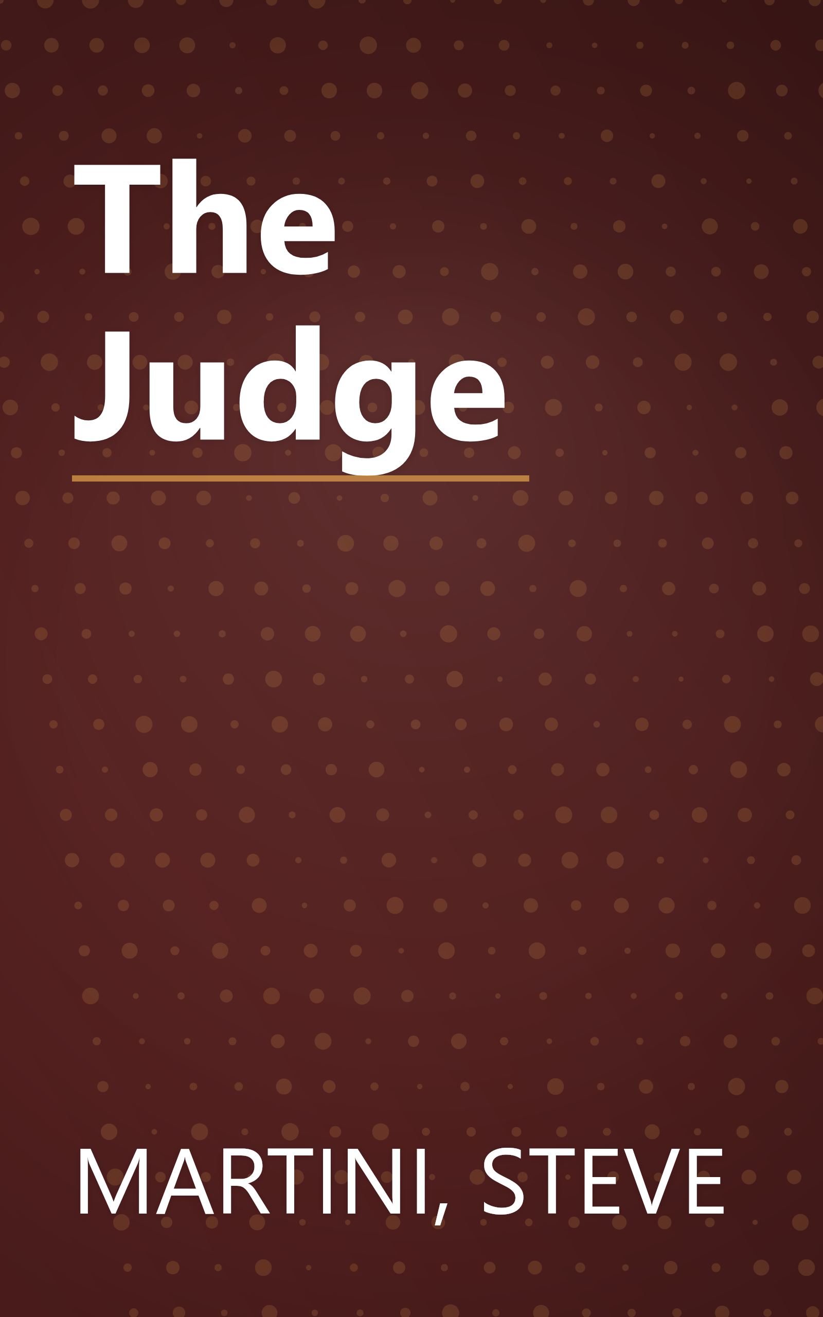 The Judge book cover