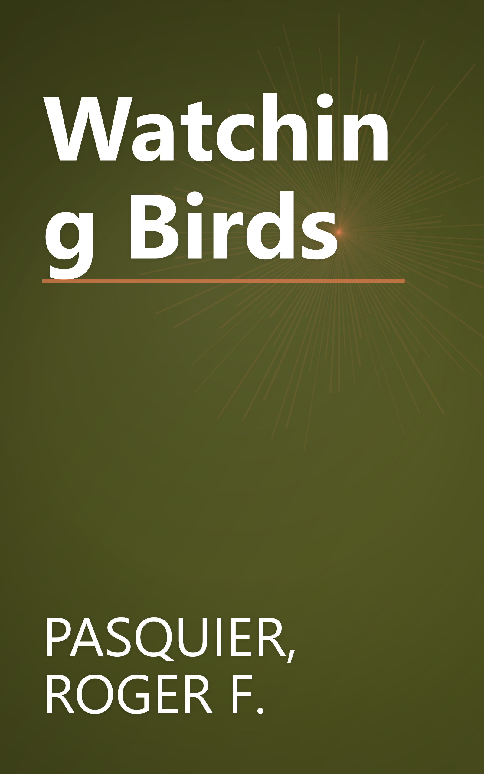 Watching Birds book cover