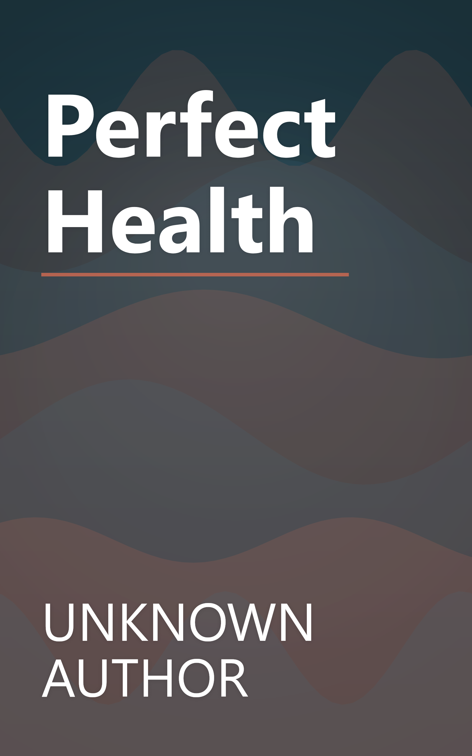 Perfect Health book cover