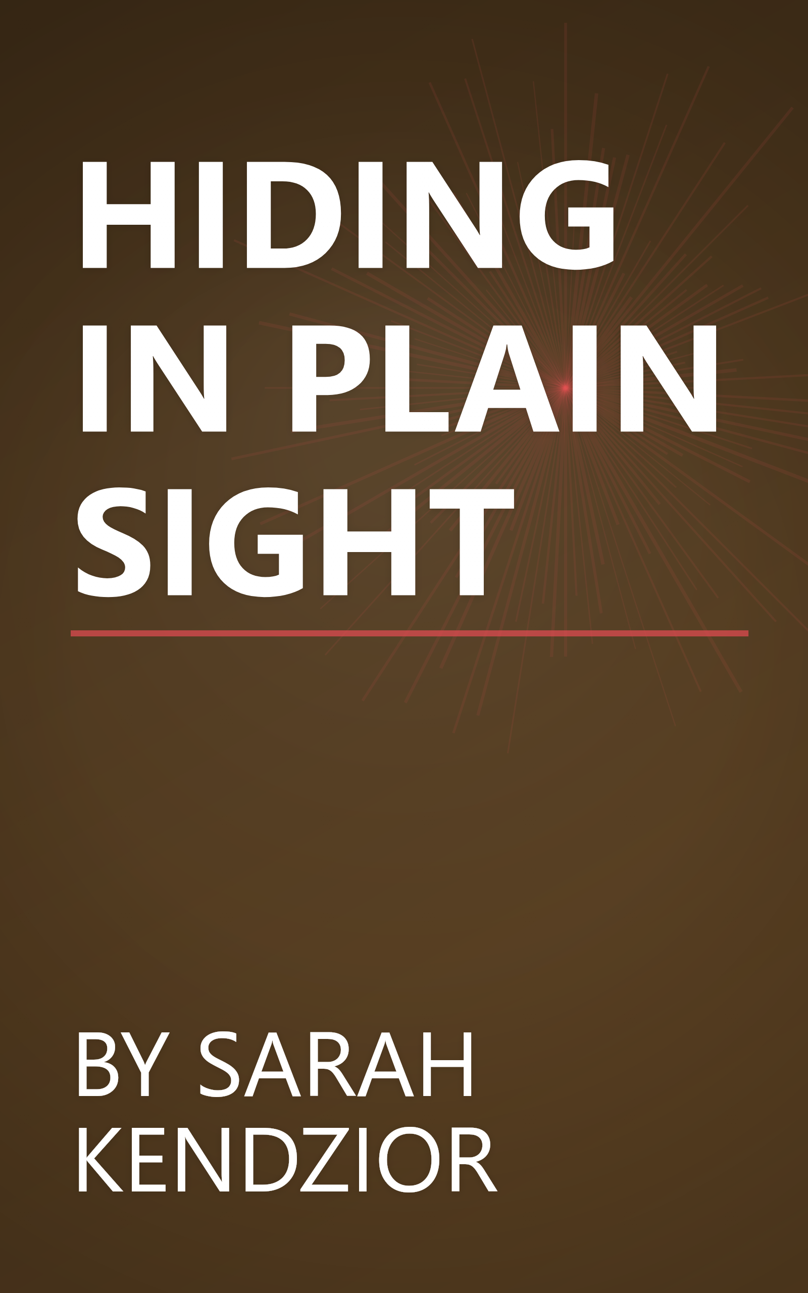 HIDING IN PLAIN SIGHT book cover