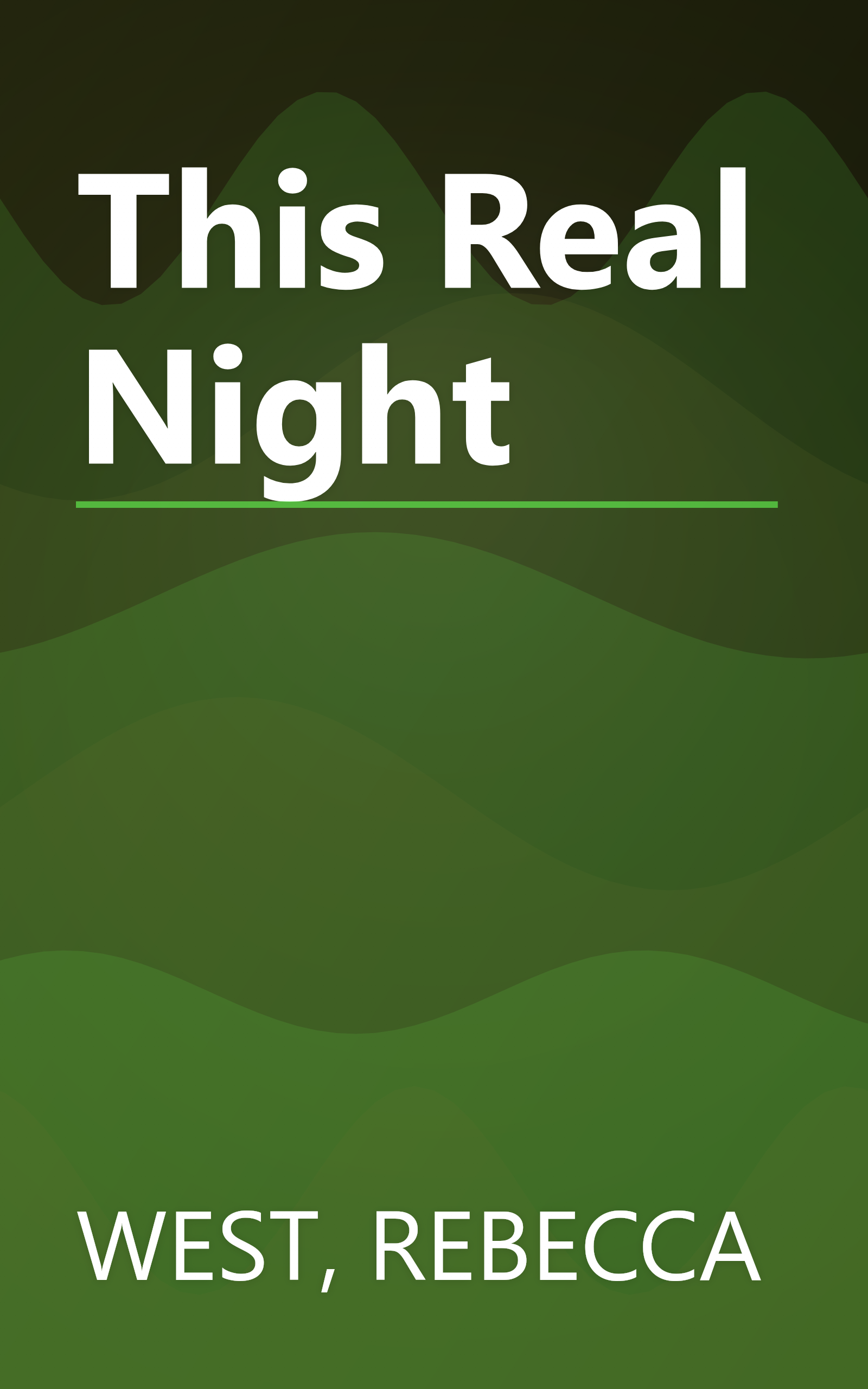 This Real Night book cover