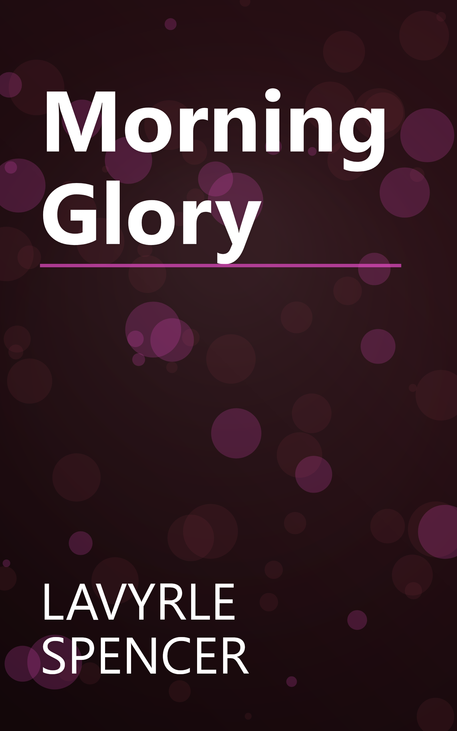Morning Glory book cover