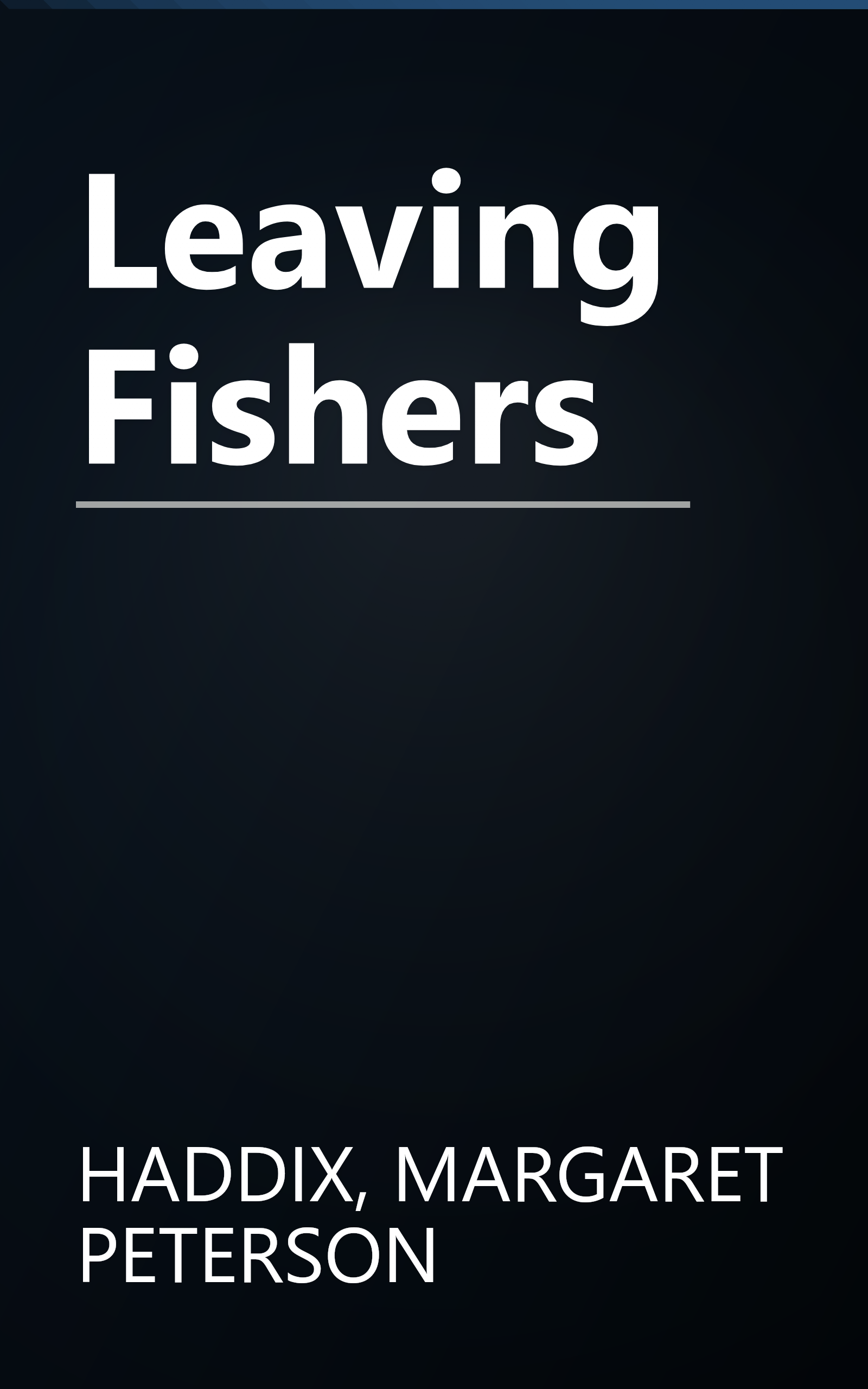 Leaving Fishers book cover