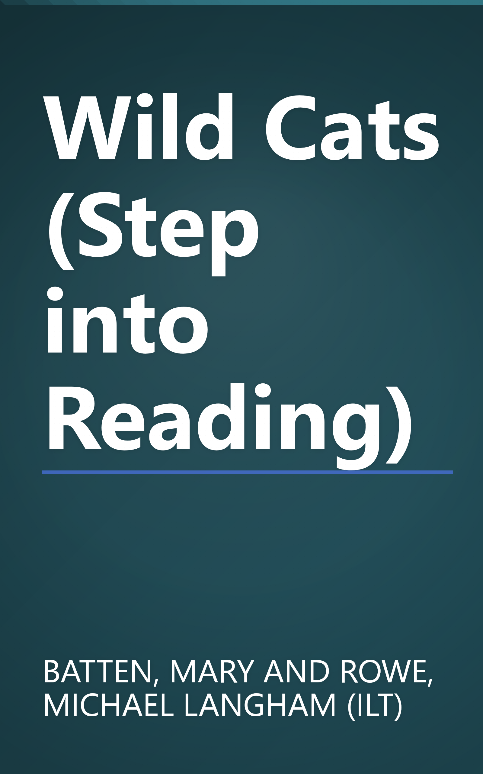 Wild Cats (Step into Reading) book cover