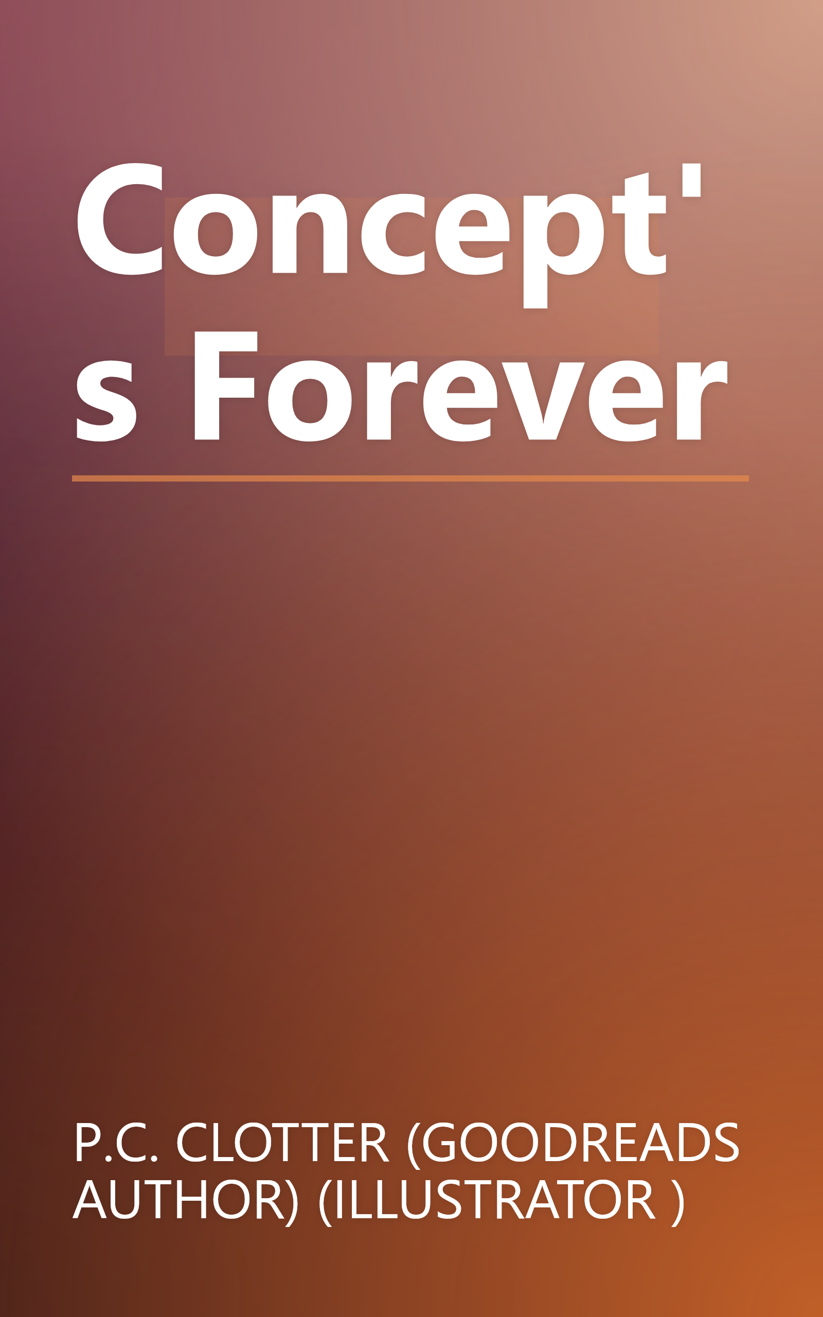 Concept's Forever book cover