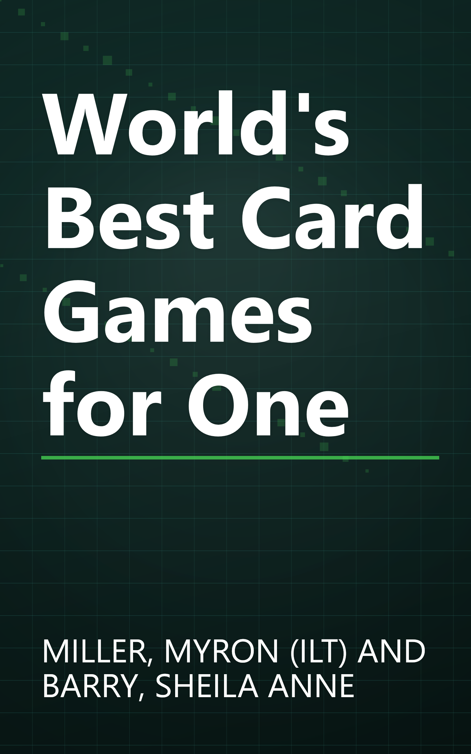 World's Best Card Games for One book cover