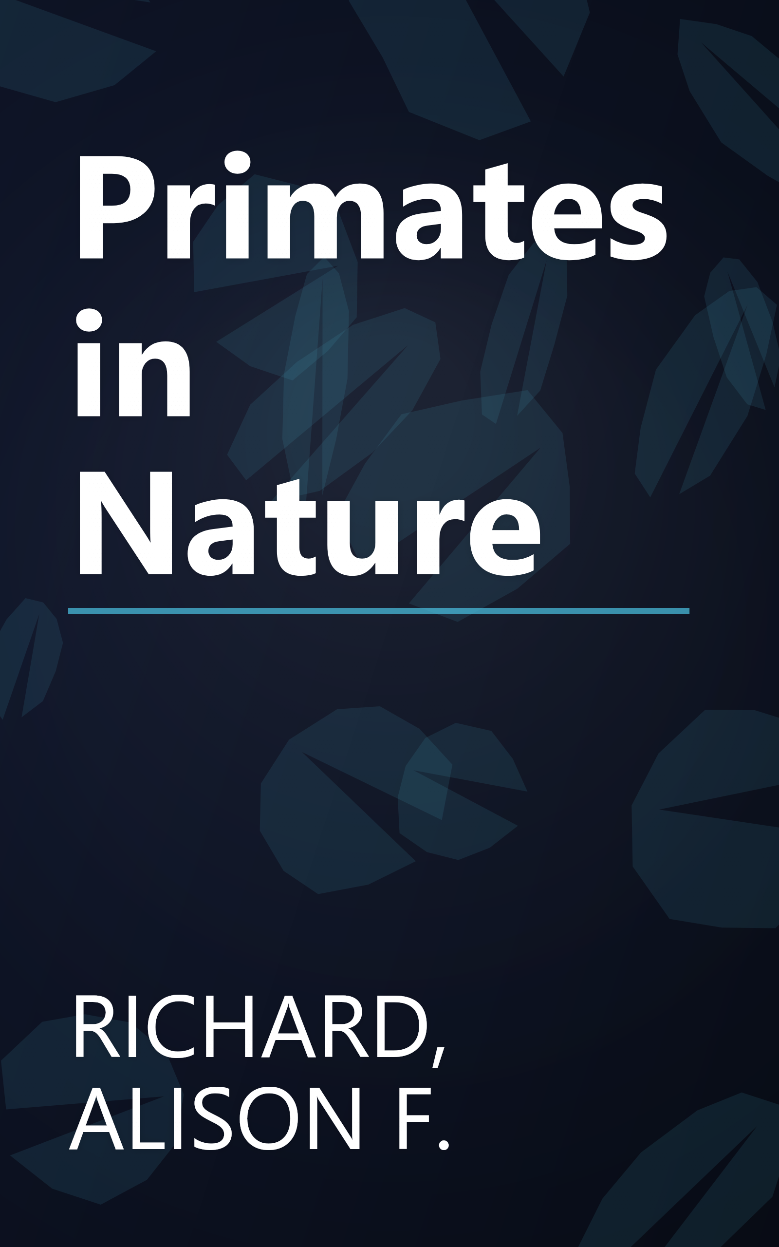Primates in Nature book cover