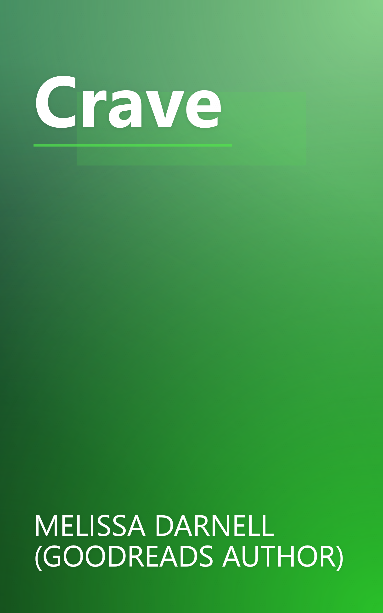 Crave book cover