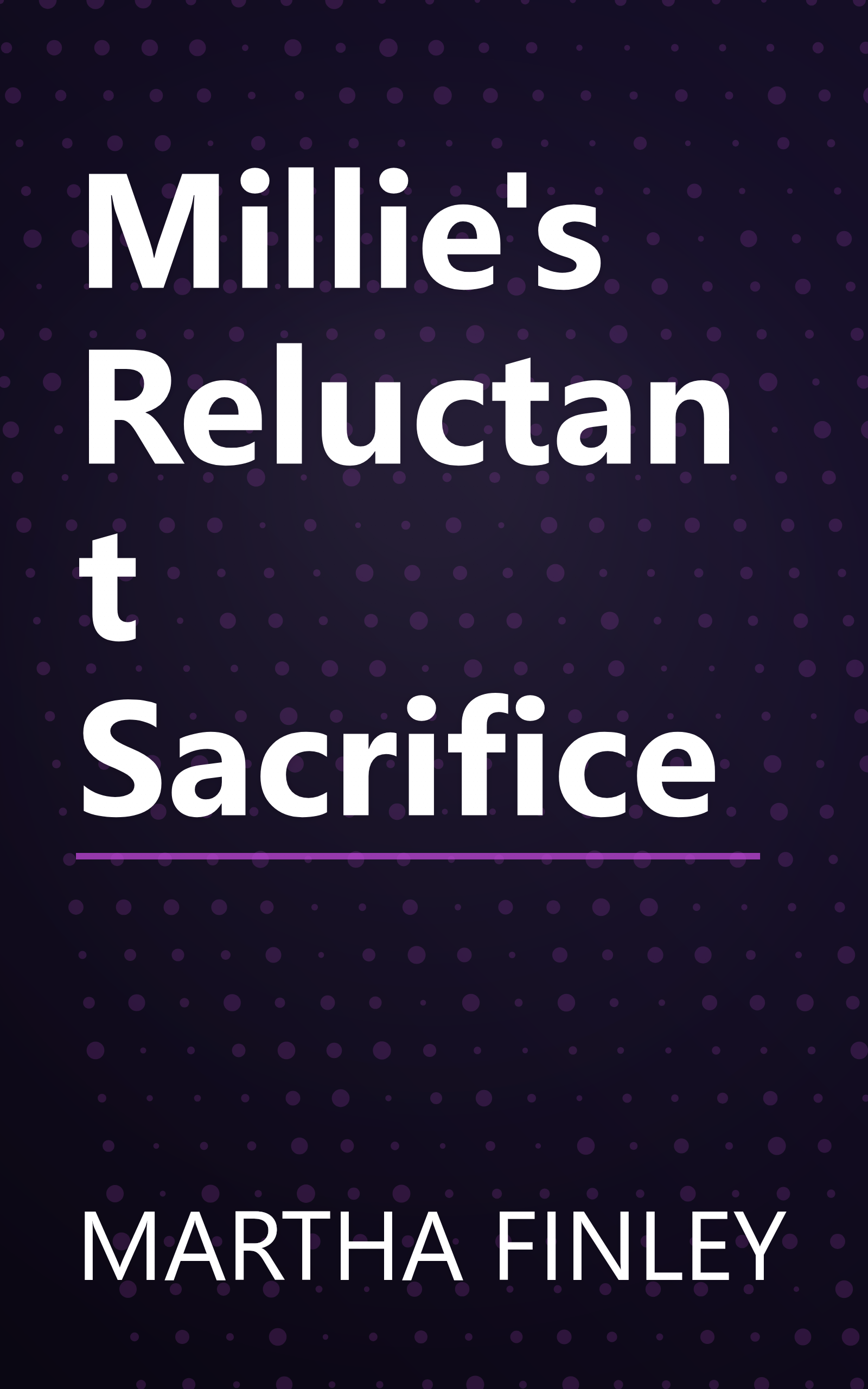 Millie's Reluctant Sacrifice book cover