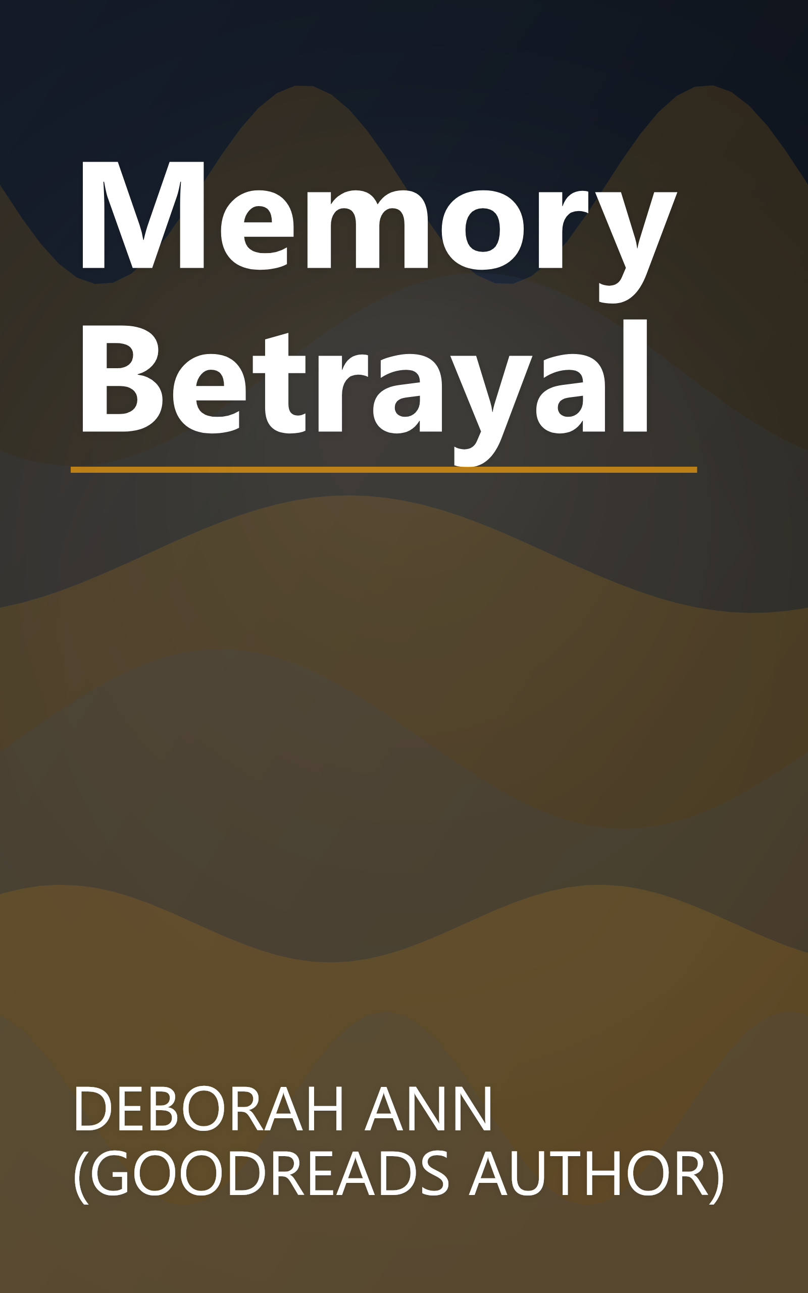 Memory Betrayal book cover
