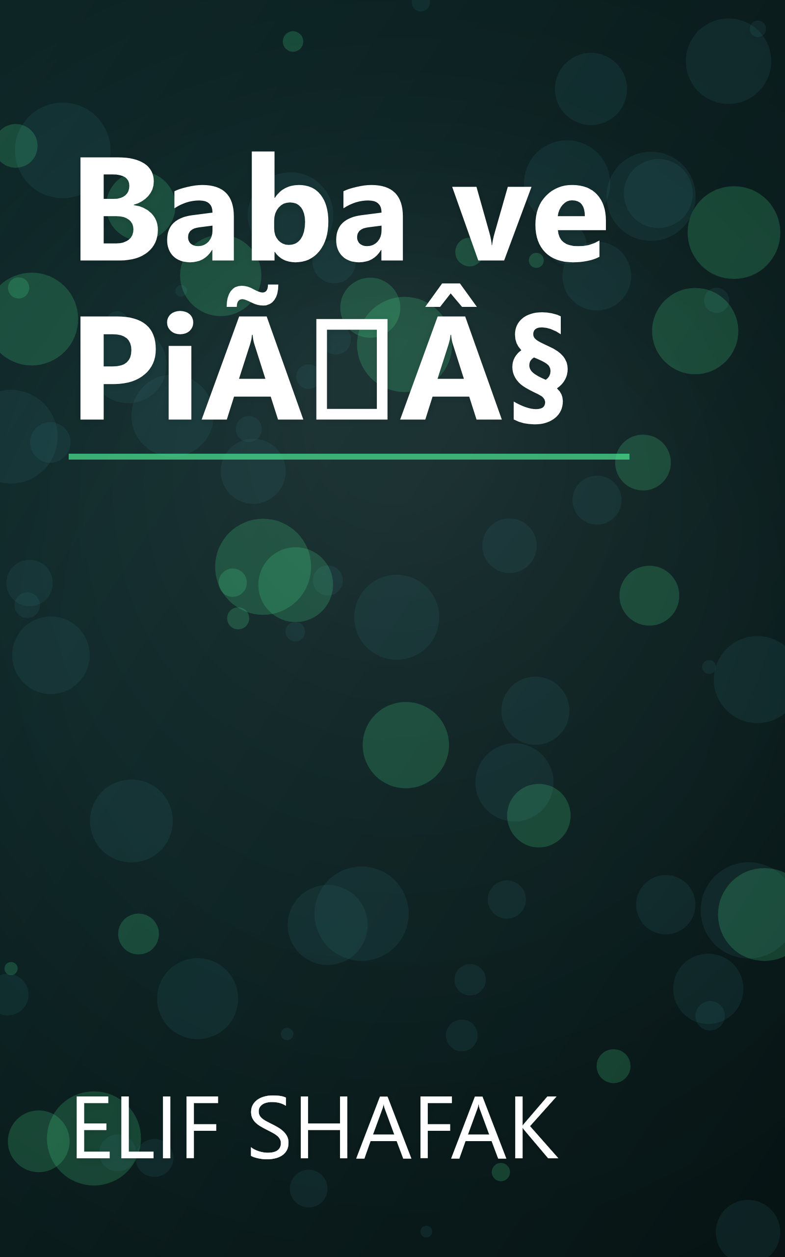 Baba ve PiÃÂ§ book cover