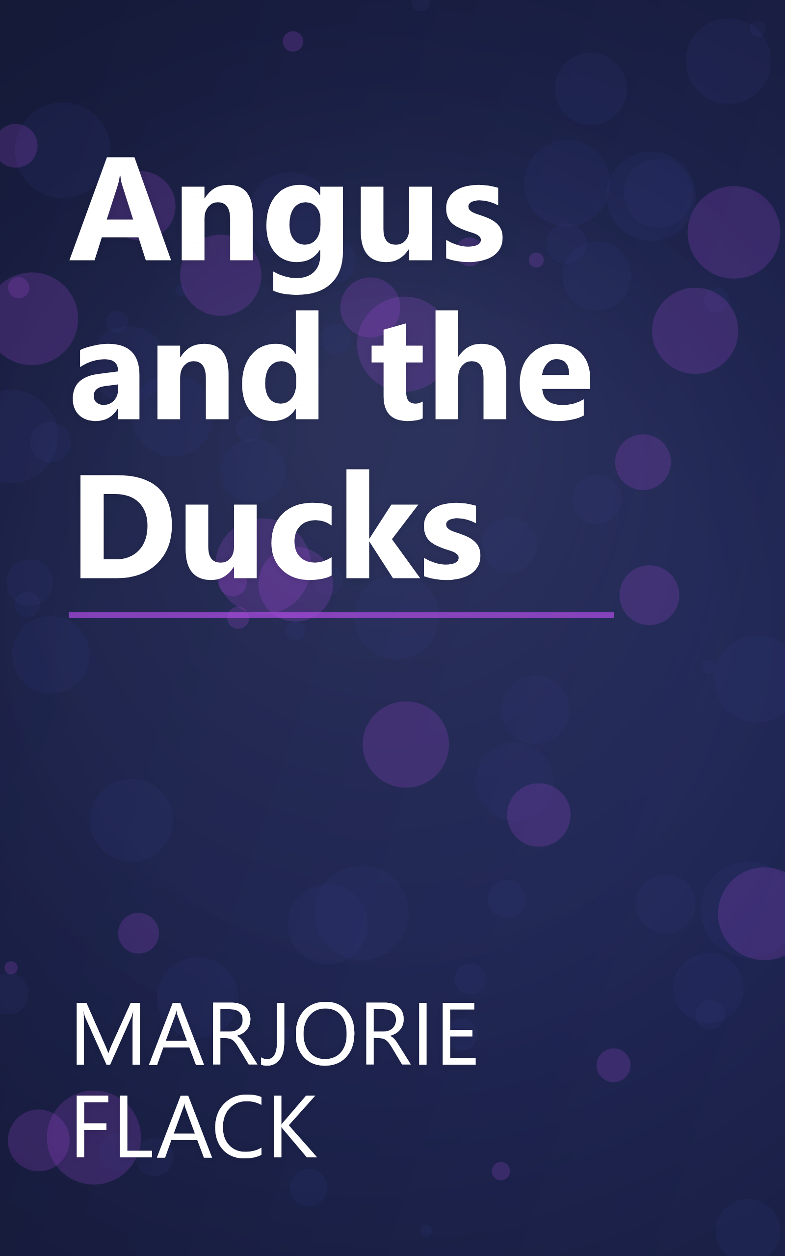 Angus and the Ducks book cover